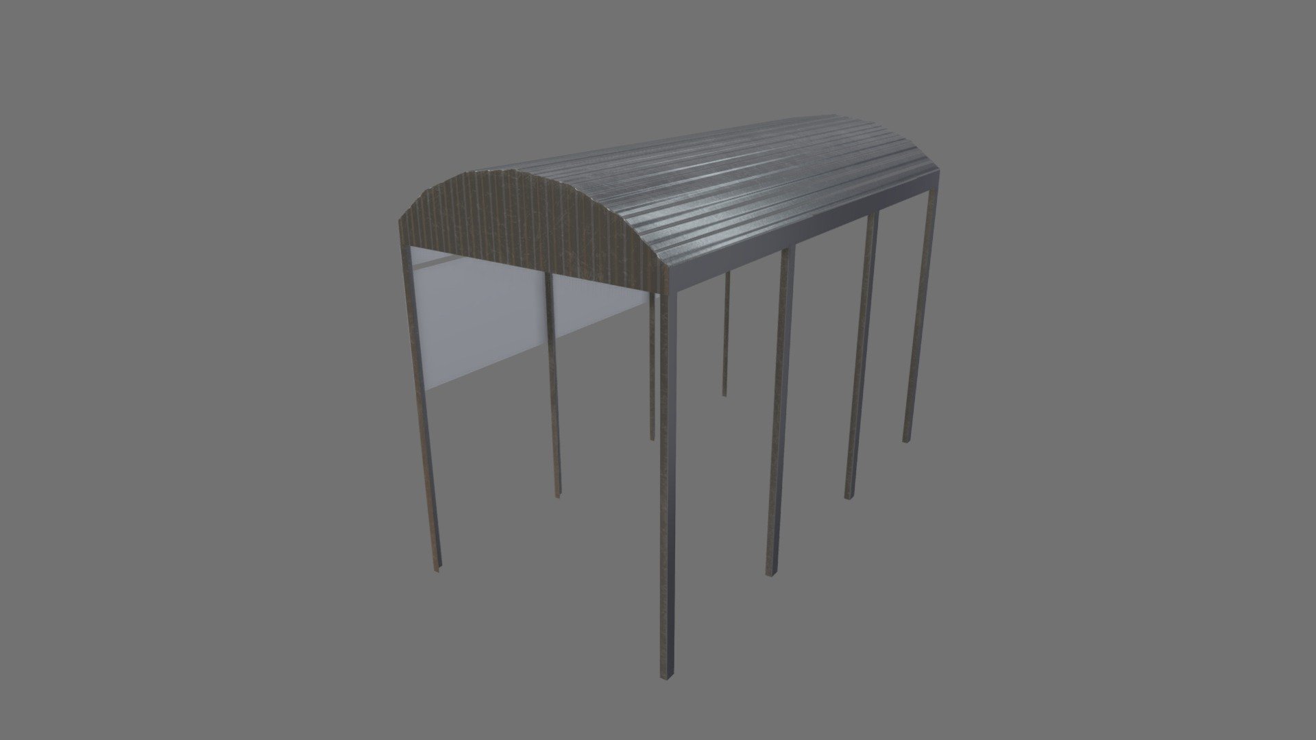 Stainless Roof - 3D model by MadAssets [c7ca35a] - Sketchfab