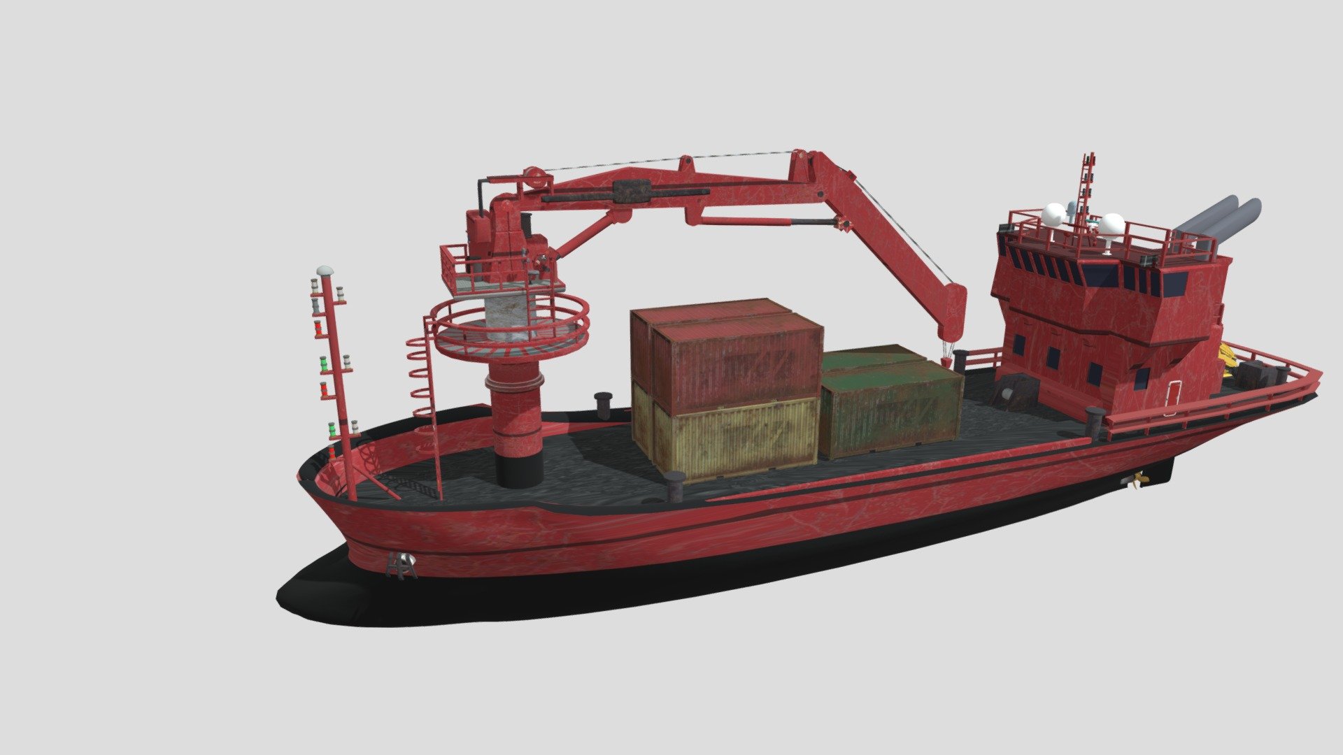 Work Vessel - Download Free 3D model by gogiart (@agt14032013) [c7caa89] - Sketchfab