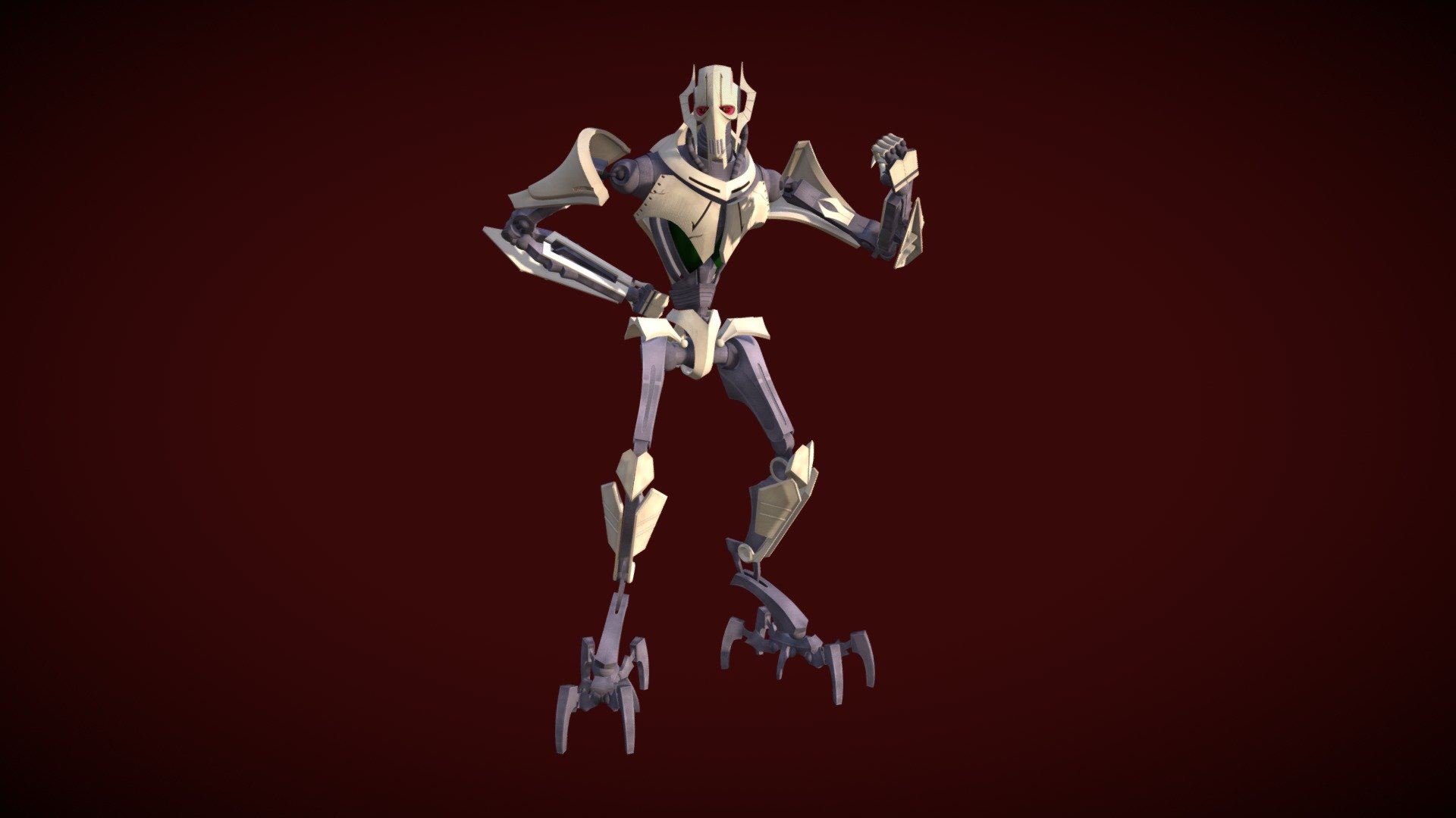 General Grievous (TCW Season 7) - 3D model by BenAllen217 [c7cb8a4 ...