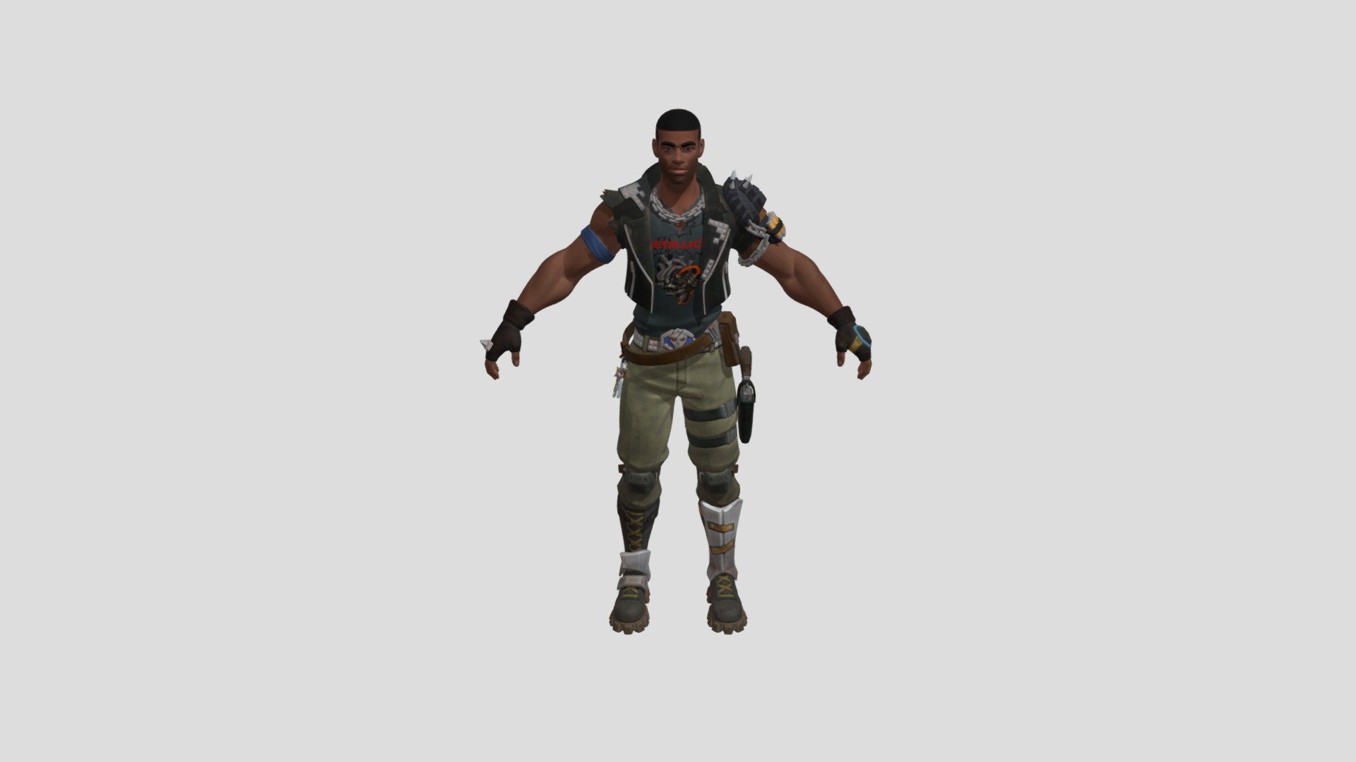 Rust Fortnite Skin Download Free 3d Model By Gatobugadobr [c7cd213
