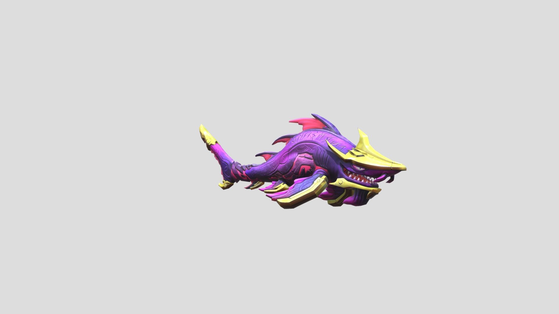 Abyssal Shark - 3D model by budiastuti1271 [c7cd373] - Sketchfab