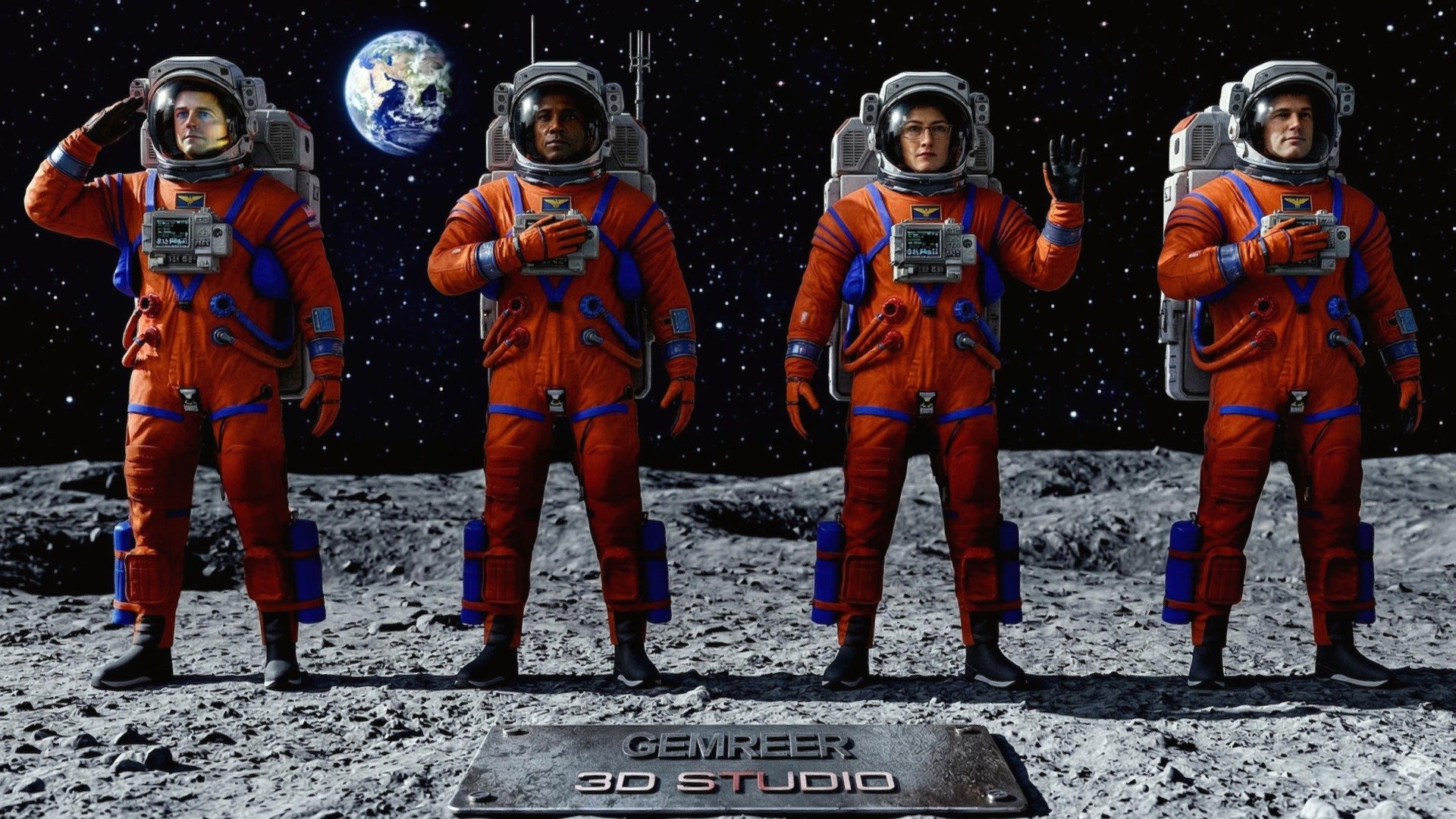 Artemis II Eva Space Suit 3D Model - 3D model by Gökhan Emre Er ...