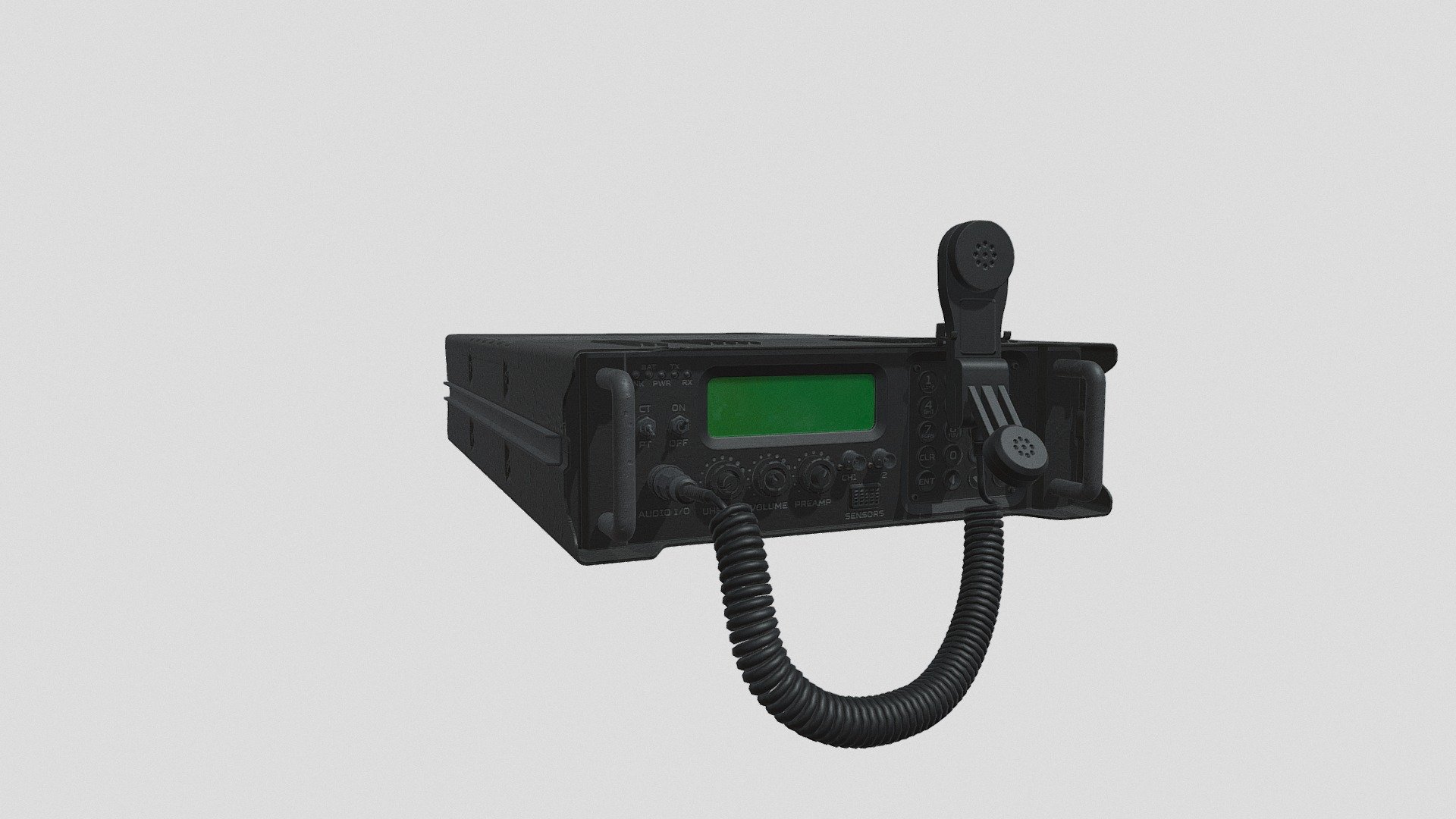Military Radio - 3D model by Roisin (@Roisin22) [c7d3fe5] - Sketchfab