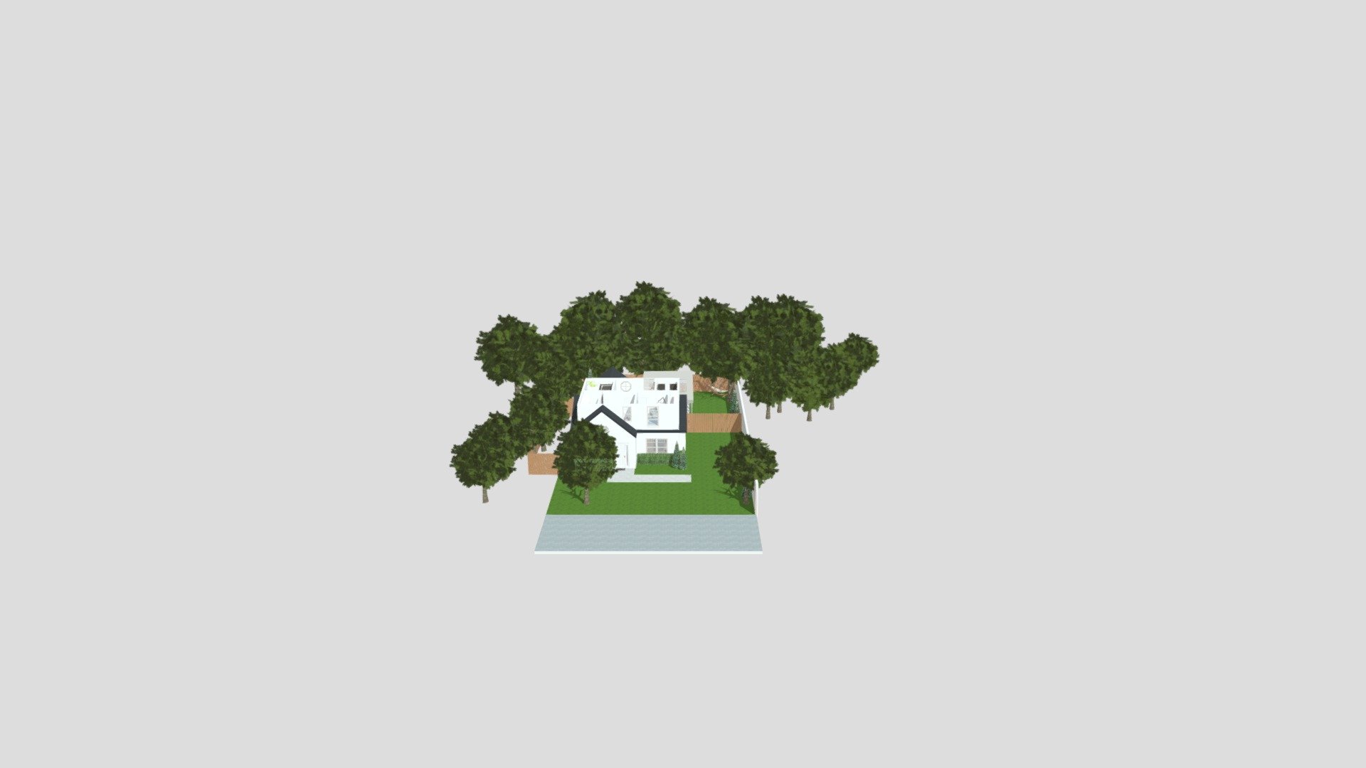 Strange Cottage Flipped - Download Free 3D model by Home Design 3D ...