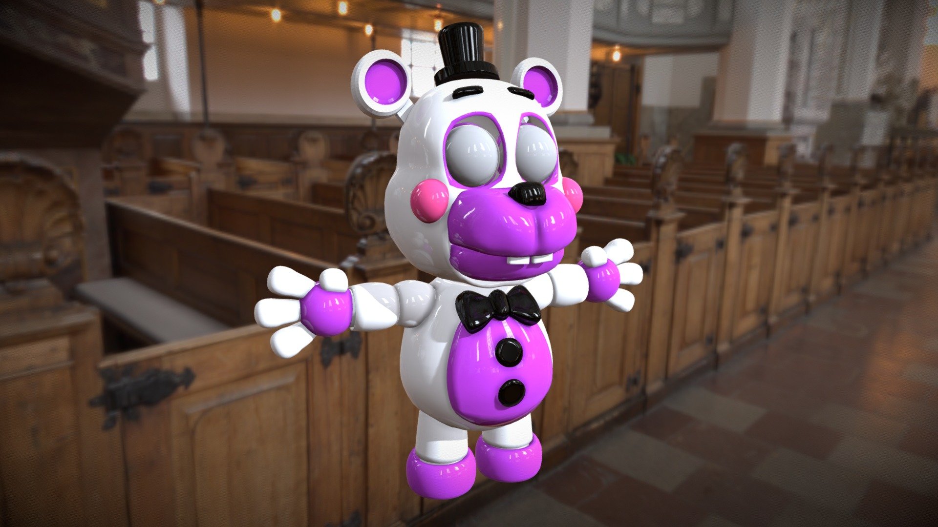 Helpy Model - Download Free 3D model by RawrationWrath (@Wrath_Man ...