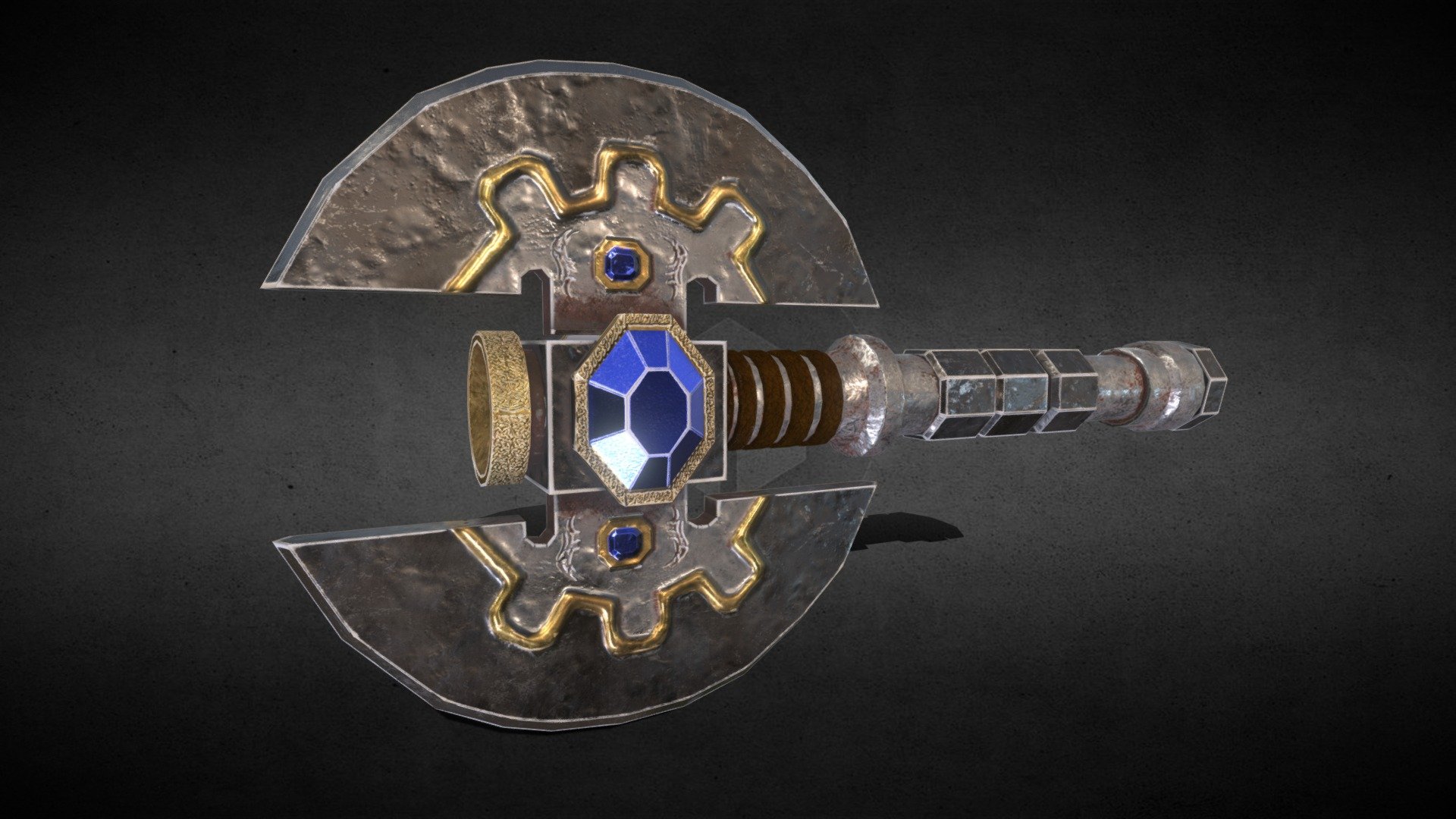 Medium Dwarf Axe - Buy Royalty Free 3D model by paburoviii [c7d5fd0 ...