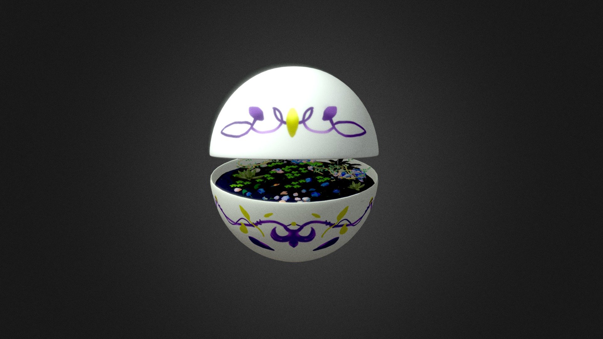 Trefle - Luck Sphere - 3D model by rosarioromero [c7d6be7] - Sketchfab