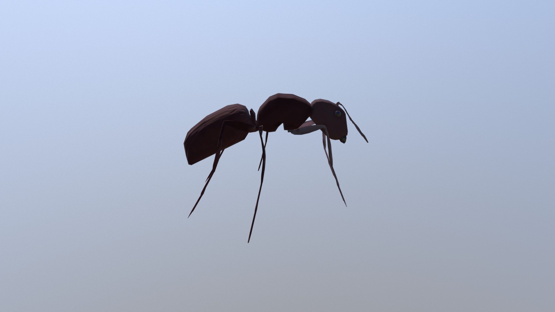 Low poly Ant - 3D model by KarimFatatry [c7d7b2b] - Sketchfab