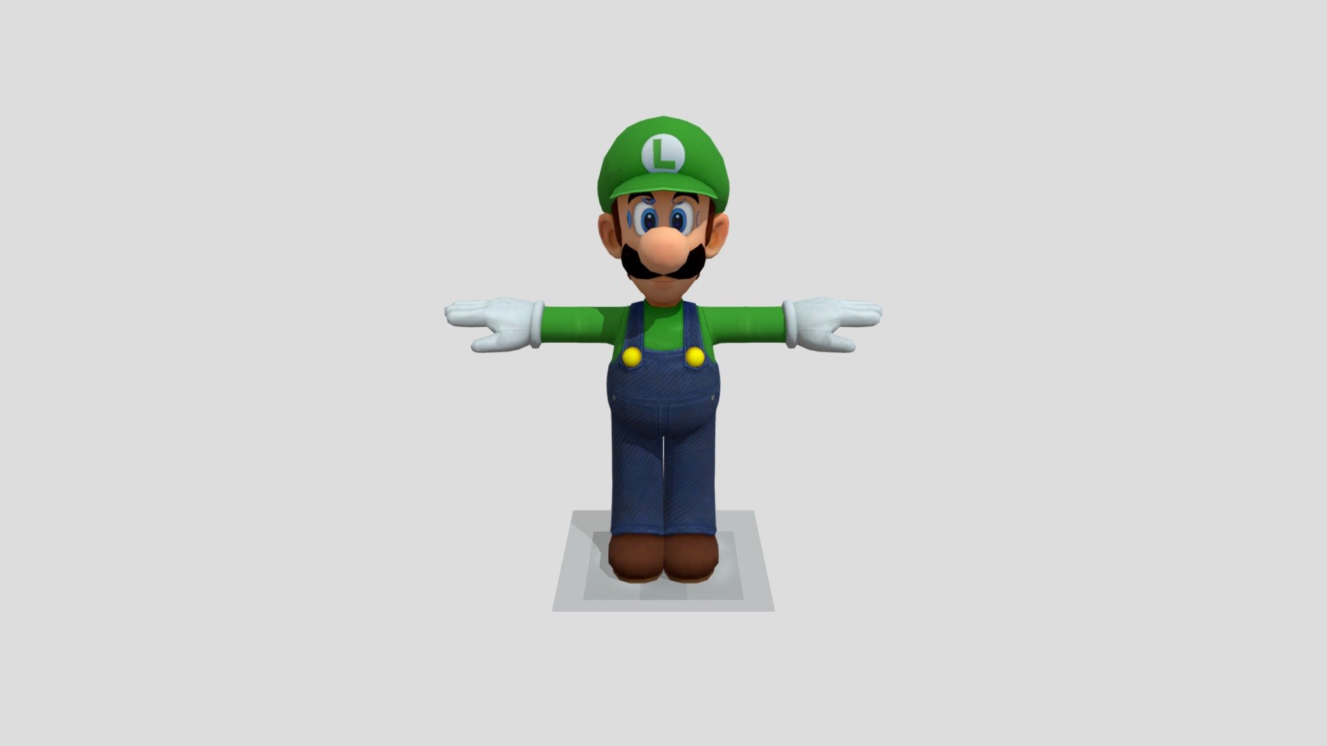 Nintendo Switch - Mario Party Superstars - Luigi - Download Free 3D ...