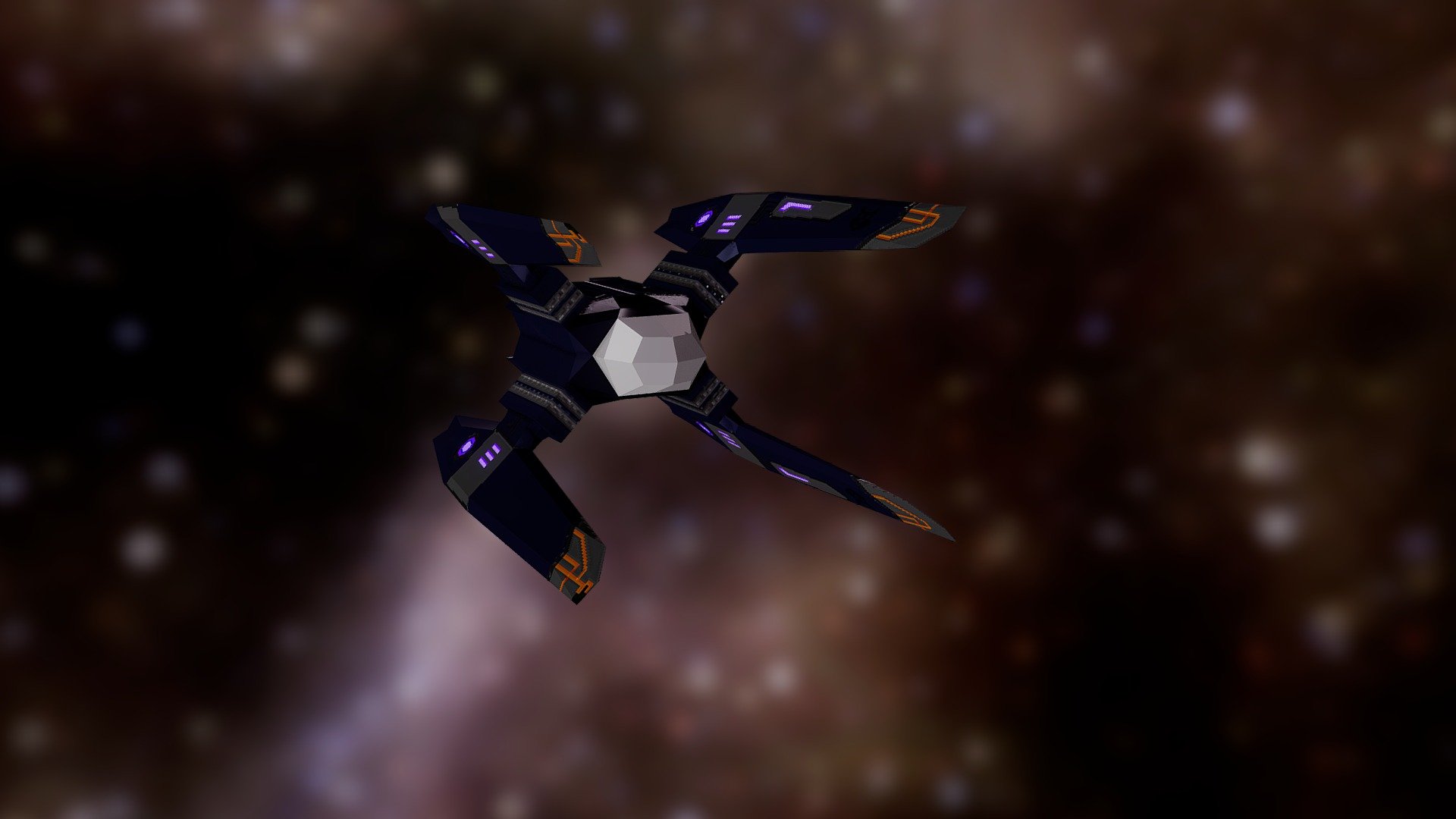 PixelShip - 3D model by staledonuts [c7d86d2] - Sketchfab