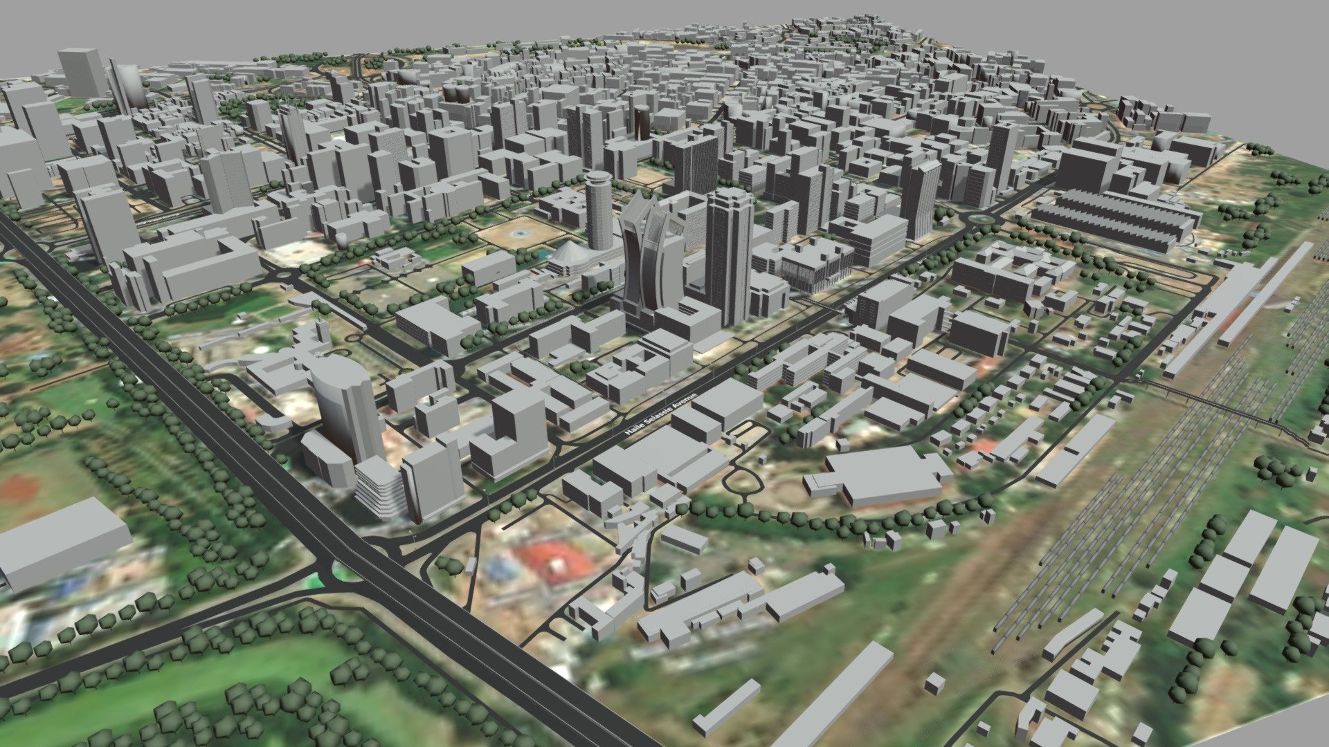 Nairobi CBD - 3D model by ARQI Solutions (@ARQI) [c7d9345] - Sketchfab