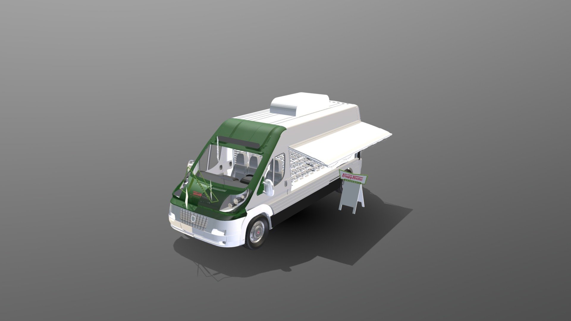 Food Truck - 3D model by gabrielallovera [c7d95c4] - Sketchfab