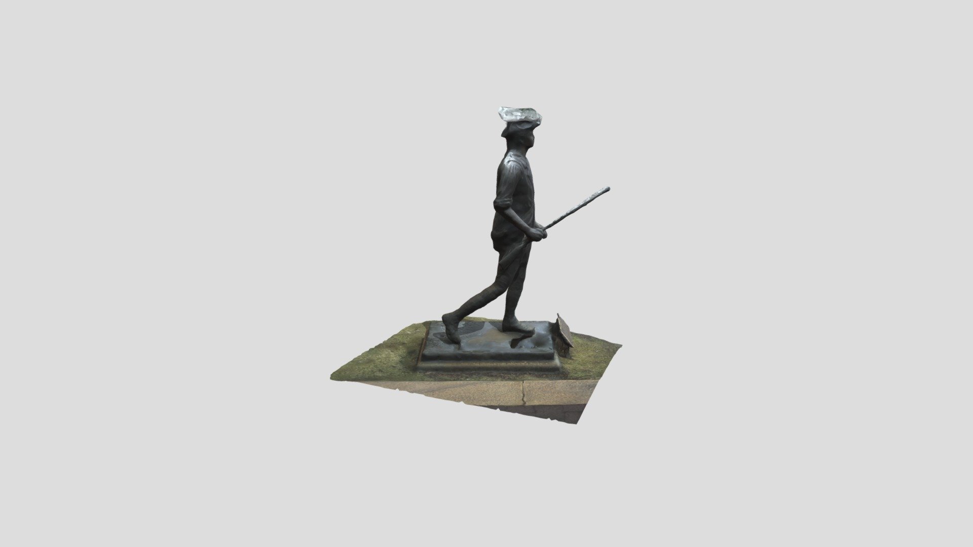 Statue Minuteman Test2 - 3D model by bluebox (@bobbyd579) [c7ddb64 ...