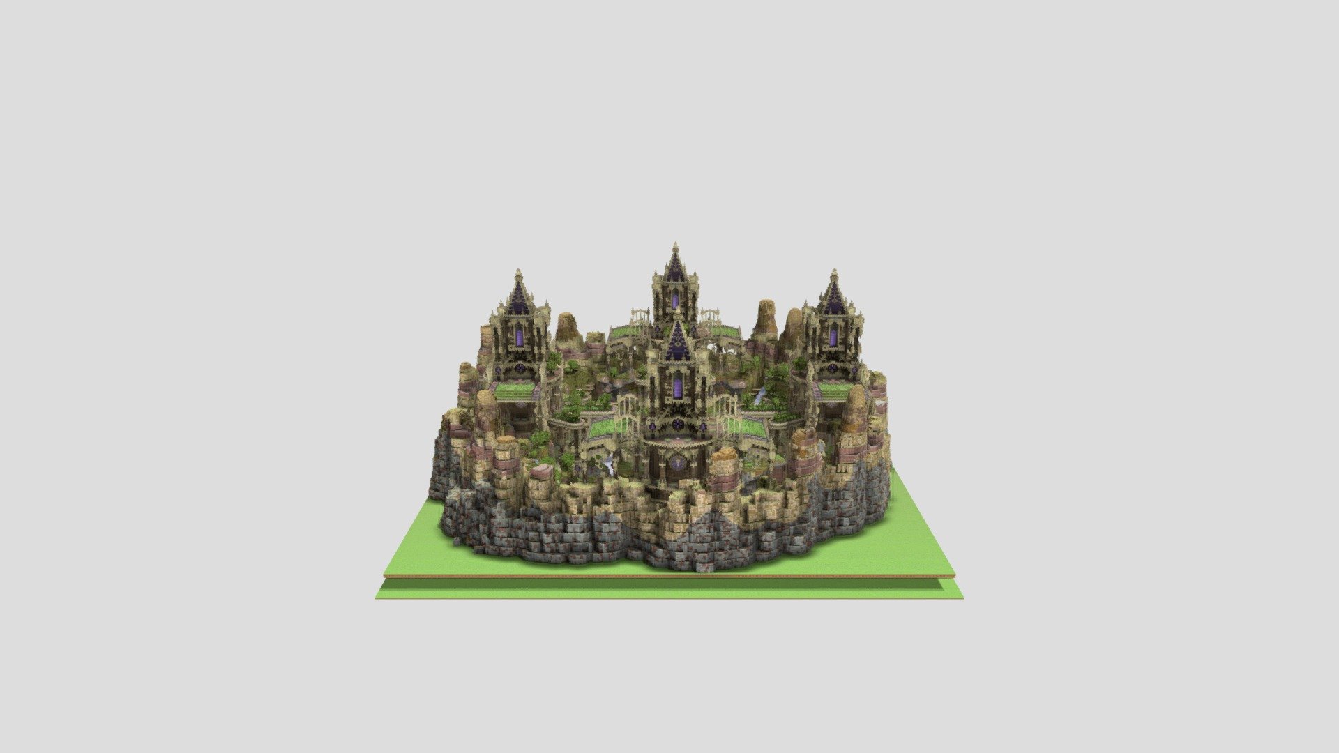 Massive Fantasy Hub - 3D model by Senior Studios (@seniorstudios ...