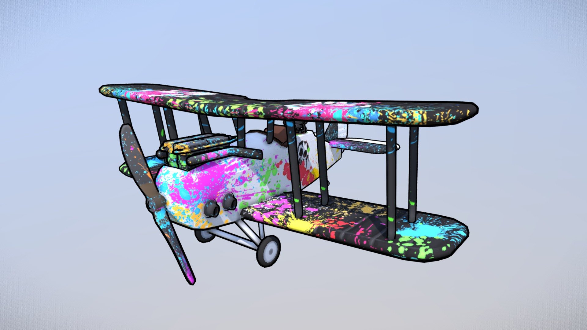The Flying Circus - Plane - 3D model by Aleksei Guljajev ...