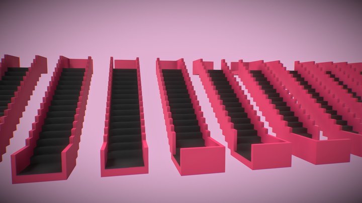 Staircase 3D models - Sketchfab