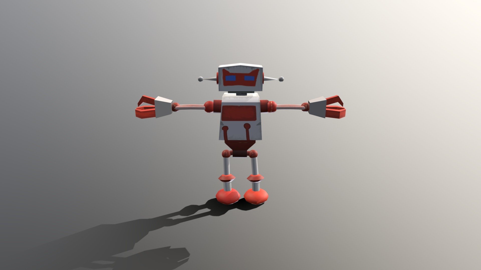 Low Poly 3D Robot - 3D model by Illya Maisarah (@ilmsrh) [c7e30cf ...