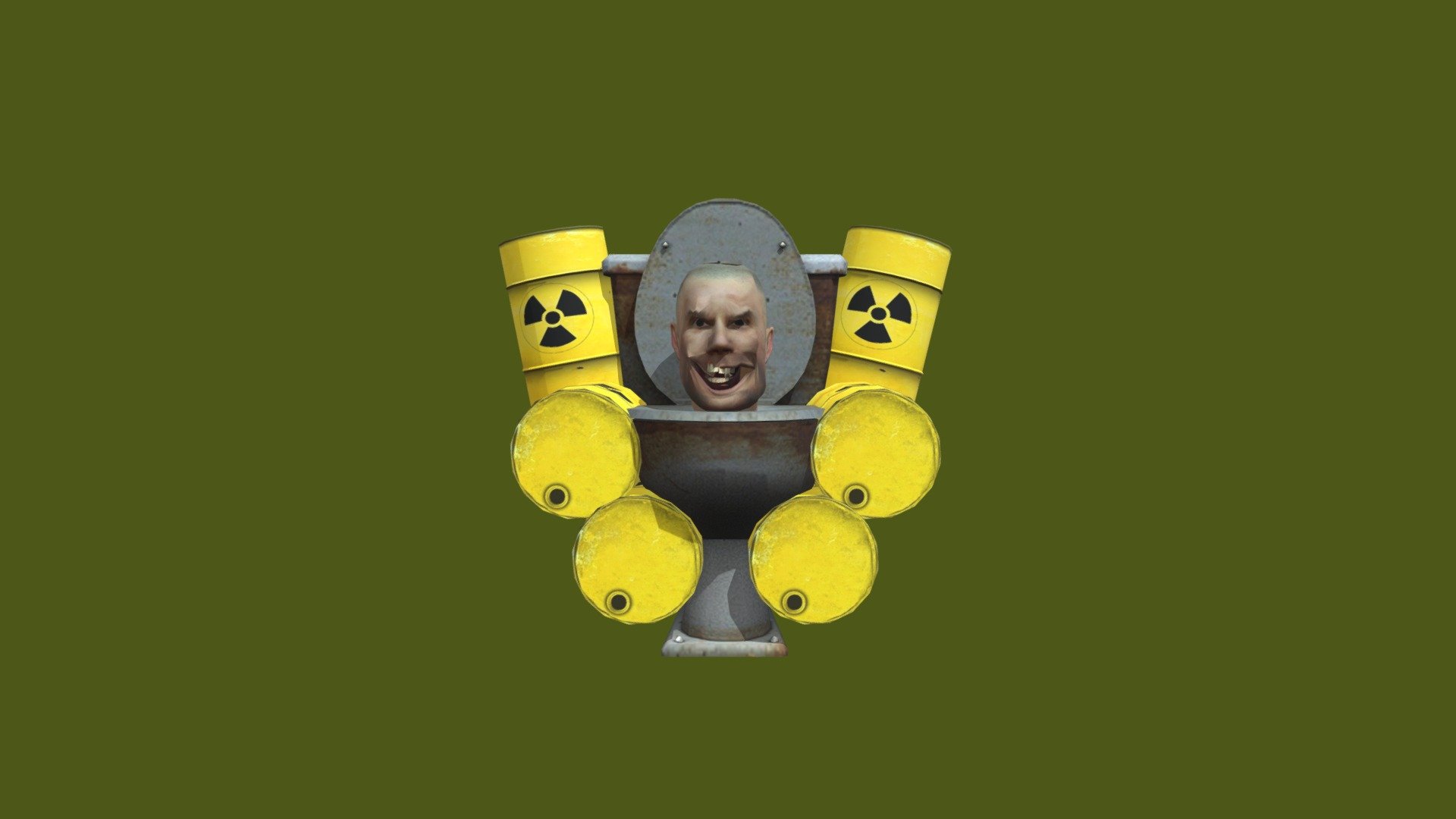 Acid barrel skibidi toilet - Download Free 3D model by ...