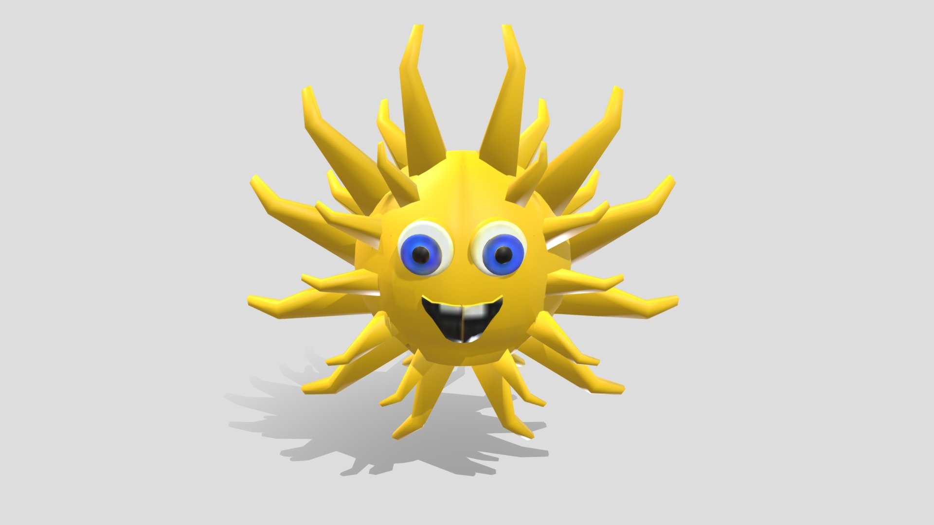 Sun_Character - 3D model by Pestalozzi_Media [c7e3933] - Sketchfab