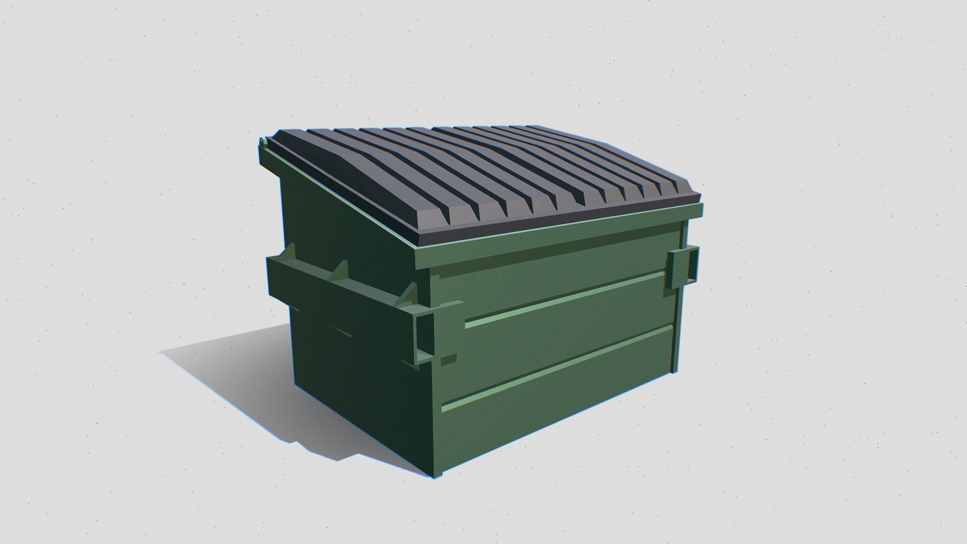 Dumpster - 3D model by ktrinidad [c7e3e48] - Sketchfab