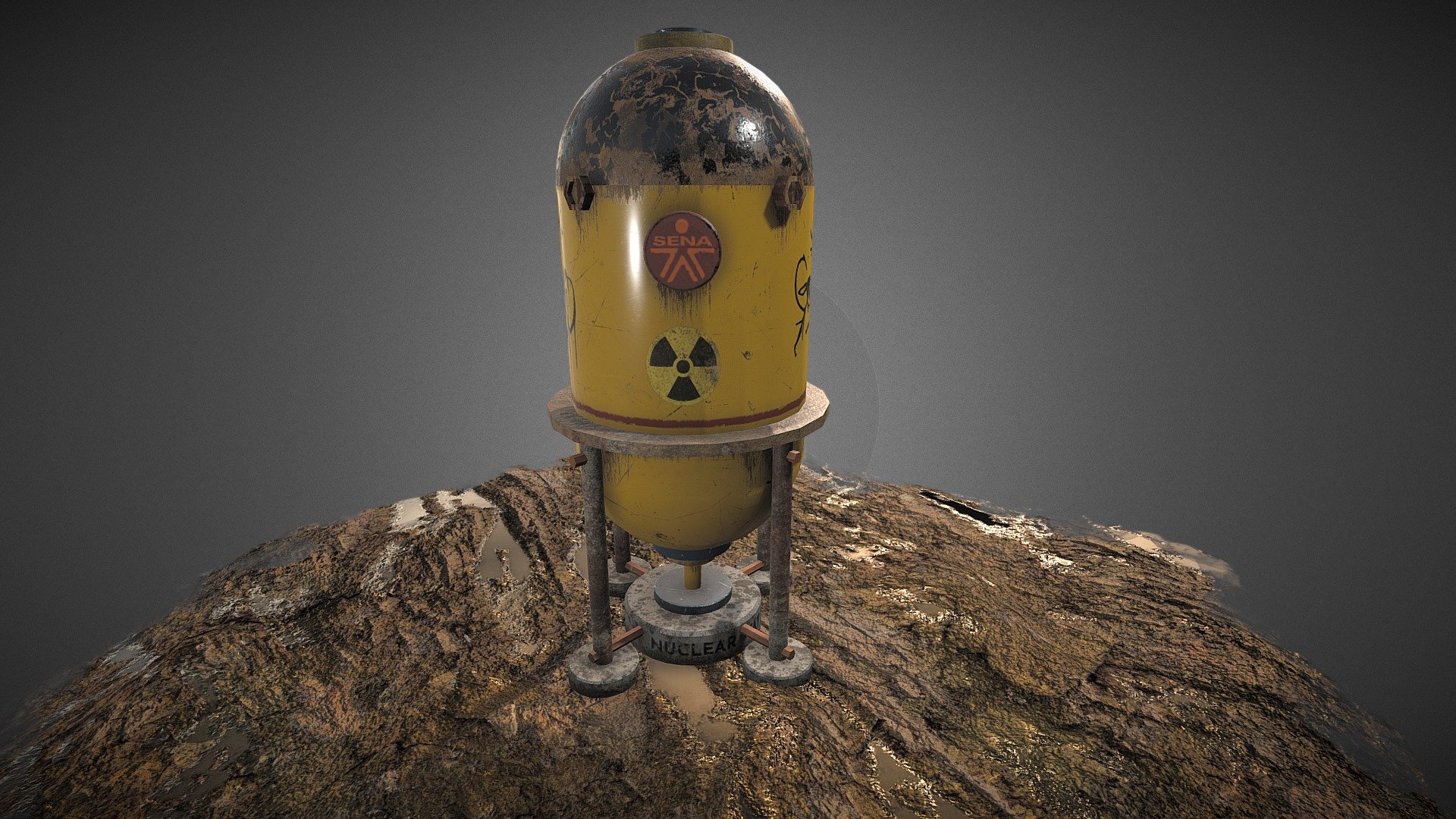TOXIC WATER TANK - Download Free 3D model by oscarjimenez [c7e432e ...