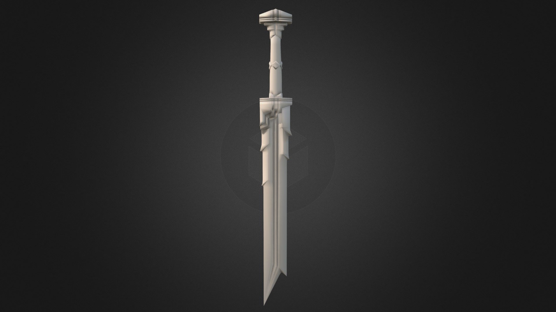 LoTR: Dwarven Sword - 3D model by Betaknight [c7e4369] - Sketchfab