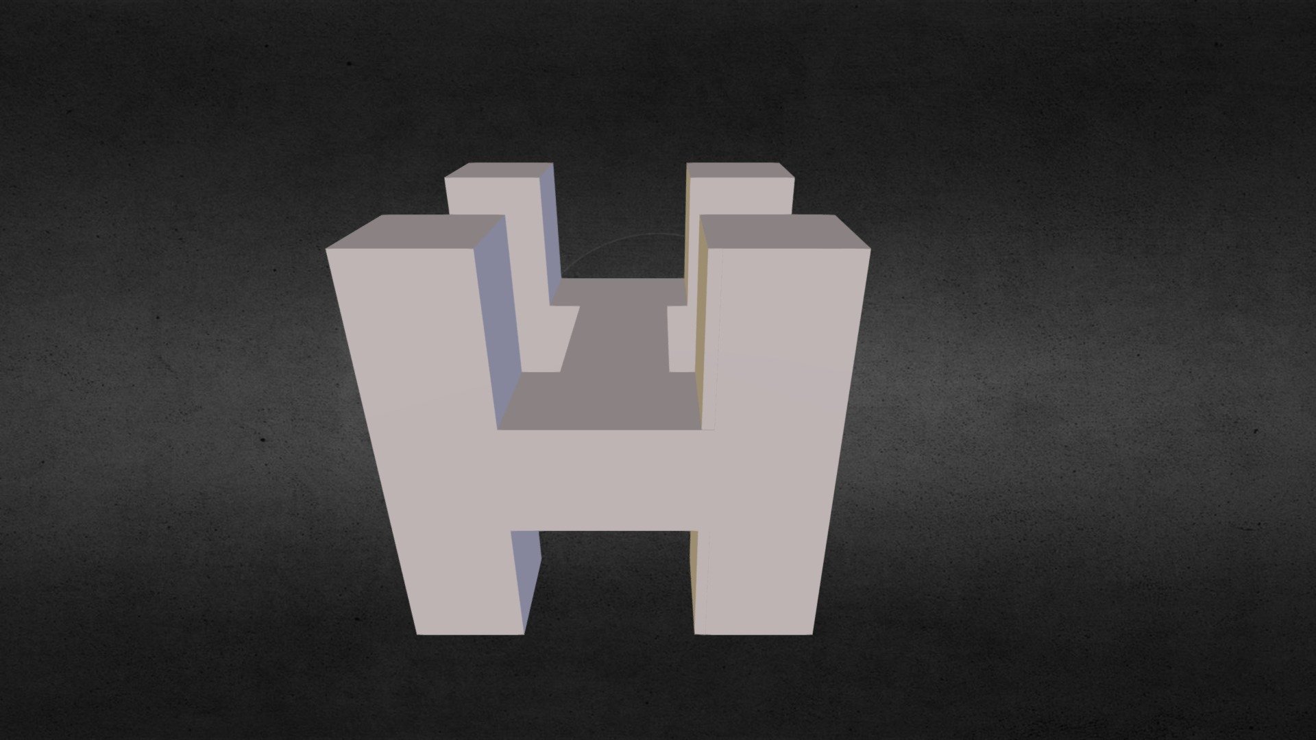 3d h.blend - 3D model by cucuc [c7e5498] - Sketchfab