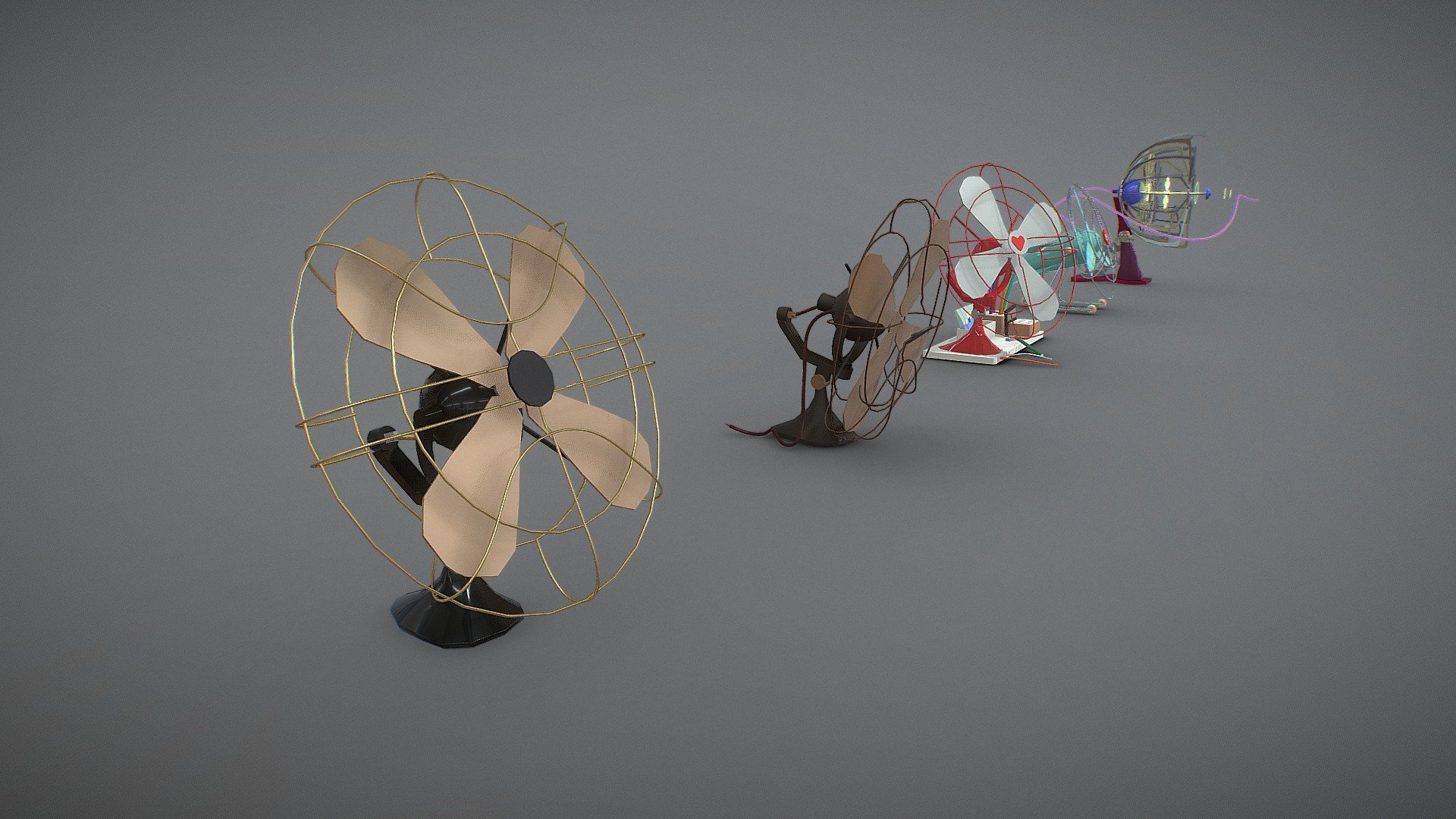 Fans Veritys Orbit 16'' drafts - 3D model by vladunna [c7e5665] - Sketchfab