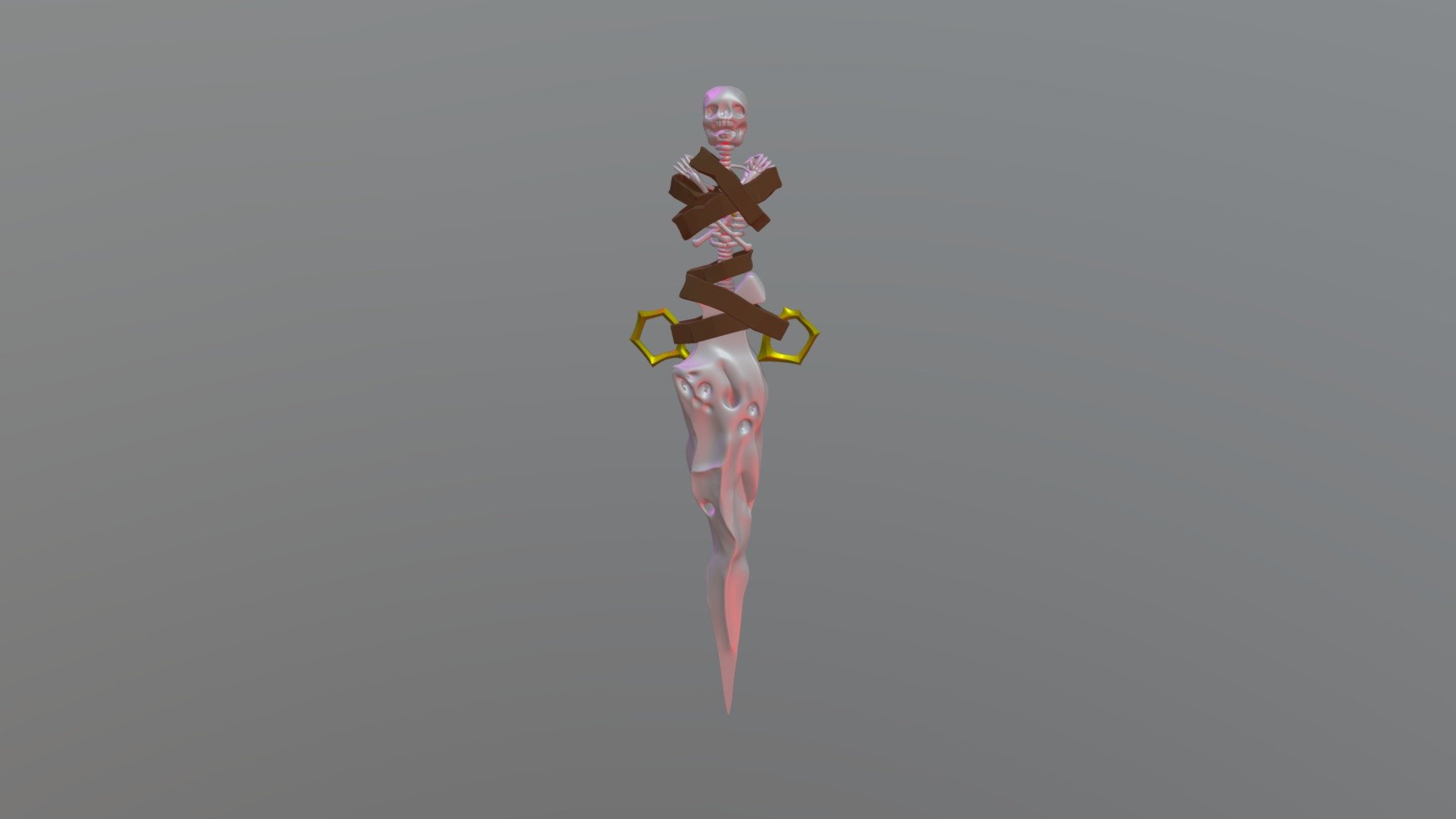Swordtember Day 2 - Skeleton - 3D model by Brandon Ehrman (@NyxNoire ...