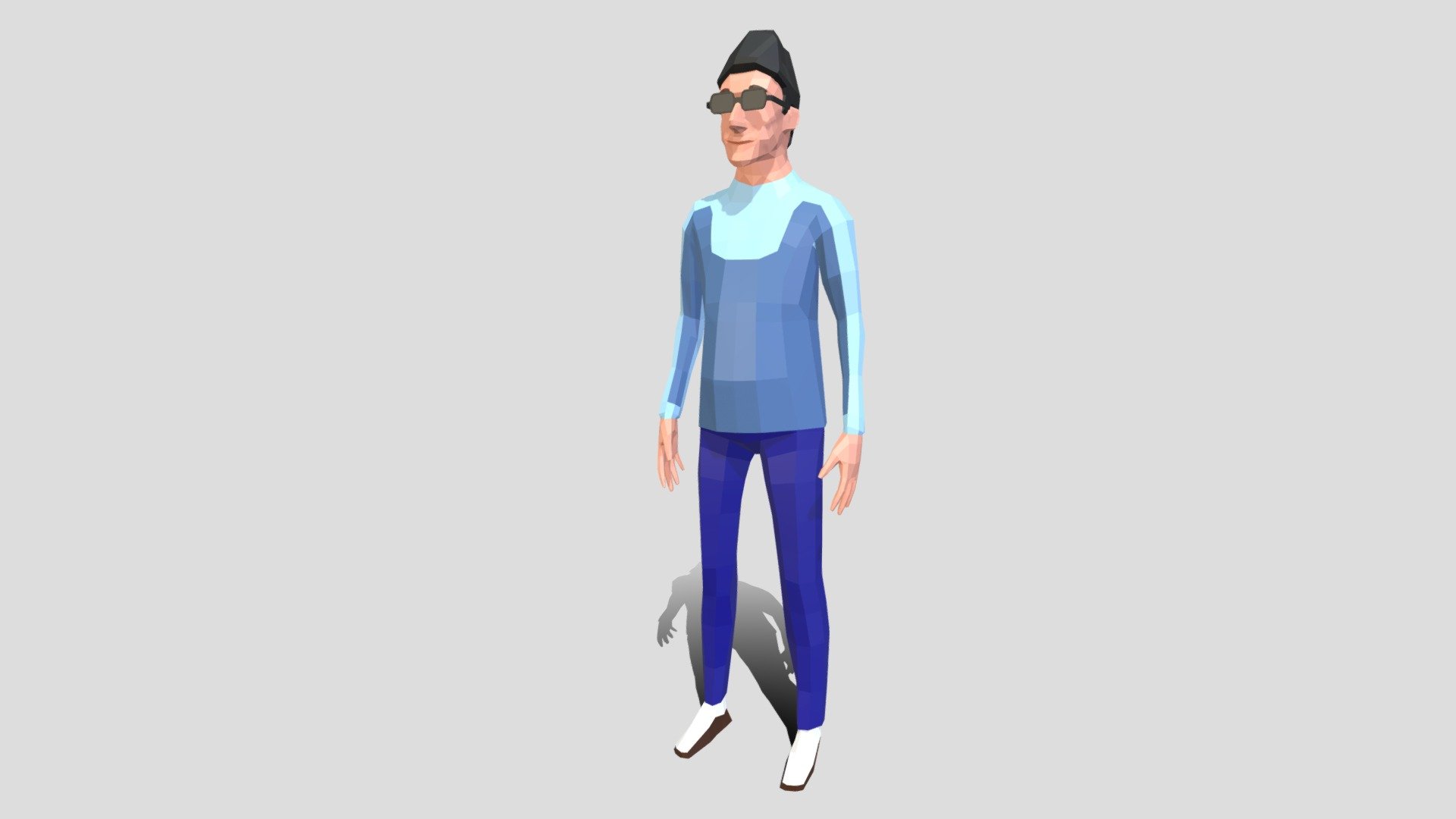 Low Poly Man - Rigged - Buy Royalty Free 3D model by MHKstudio [c7e73ee ...