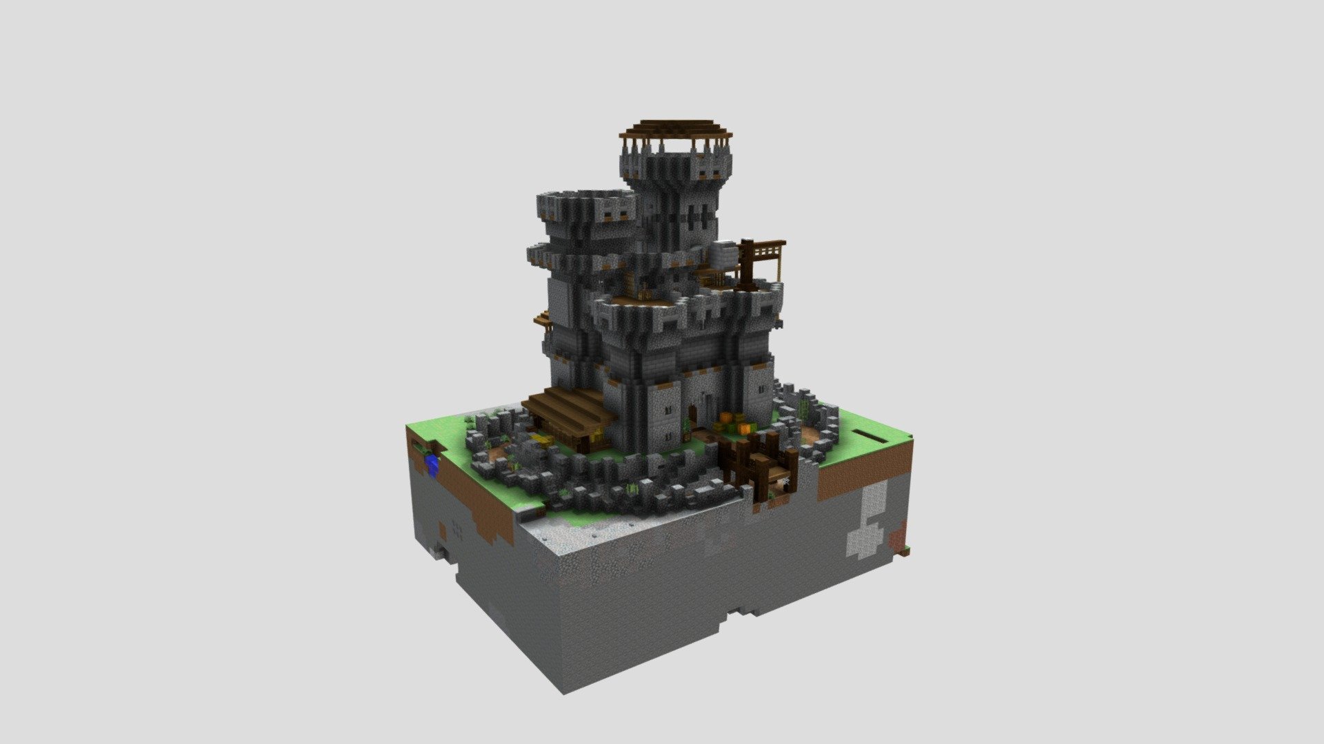 compact-castle - Download Free 3D model by madexc [c7e78fd] - Sketchfab
