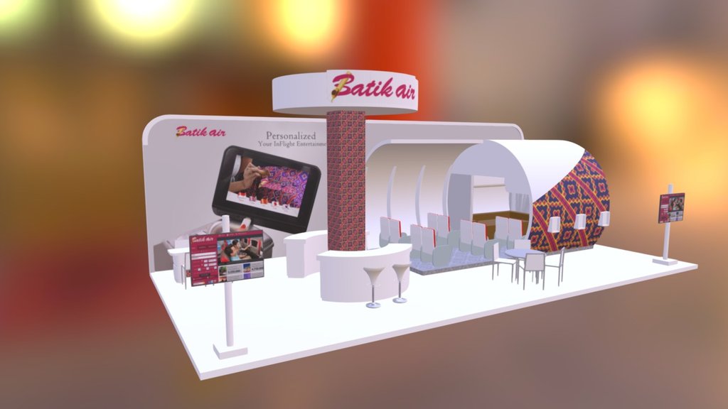 Batik Air - 3D model by flaminkgosh [c7e8091] - Sketchfab