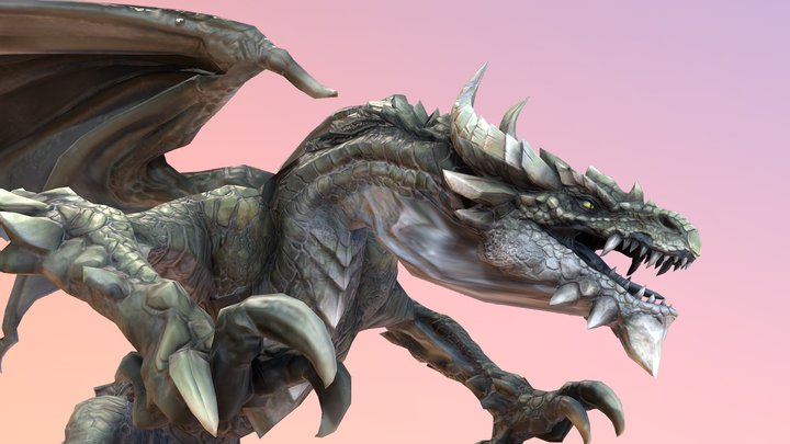 Animated Realistic Dragons