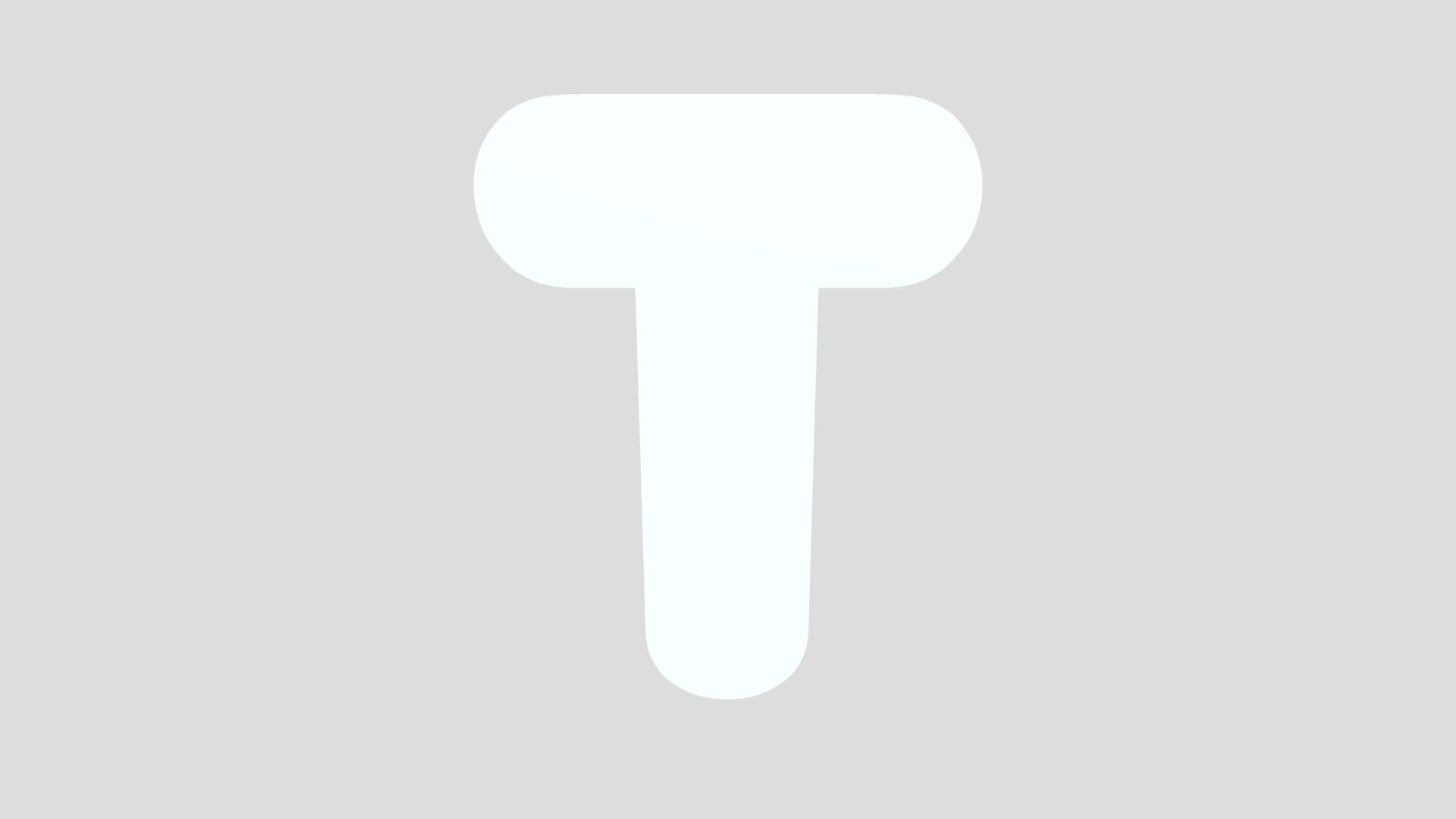 T - Download Free 3D model by Kheireddine Azzez (@Kheireddine_Azzez ...