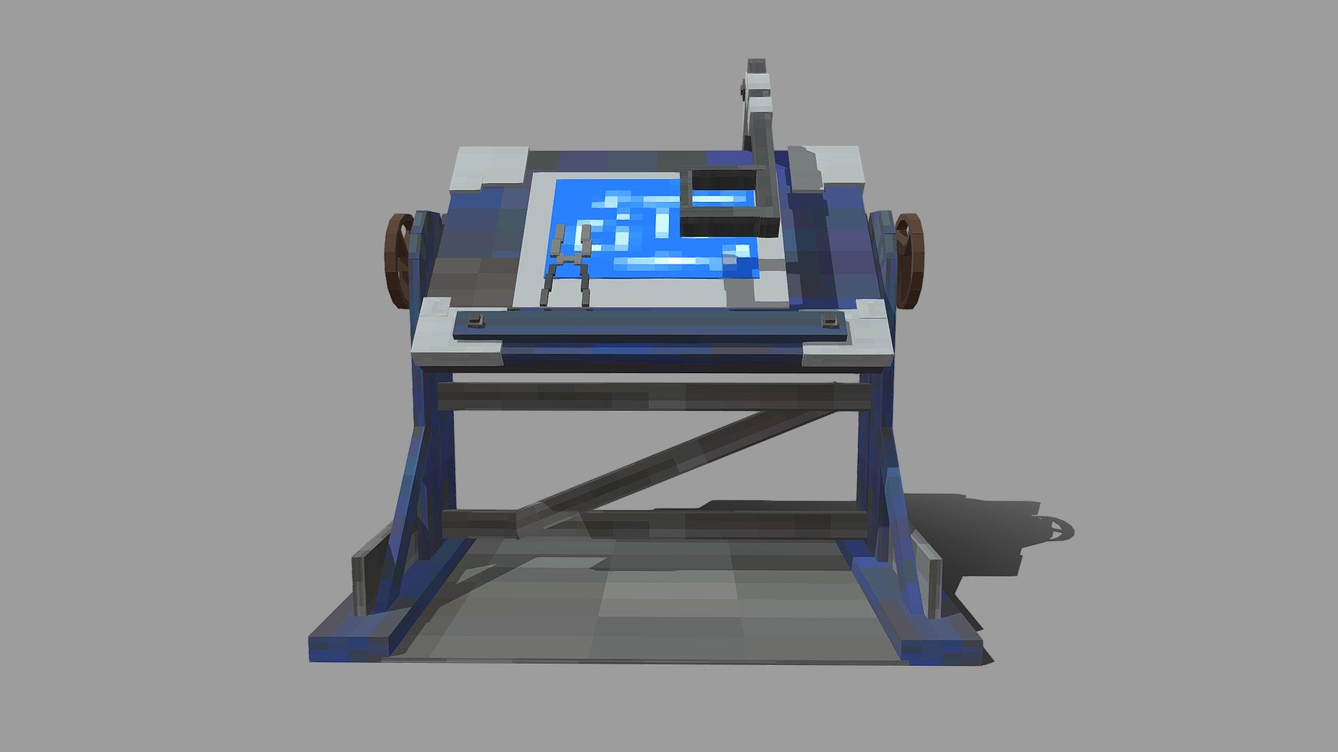 Research table - 3D model by Clax01 [c7e906f] - Sketchfab