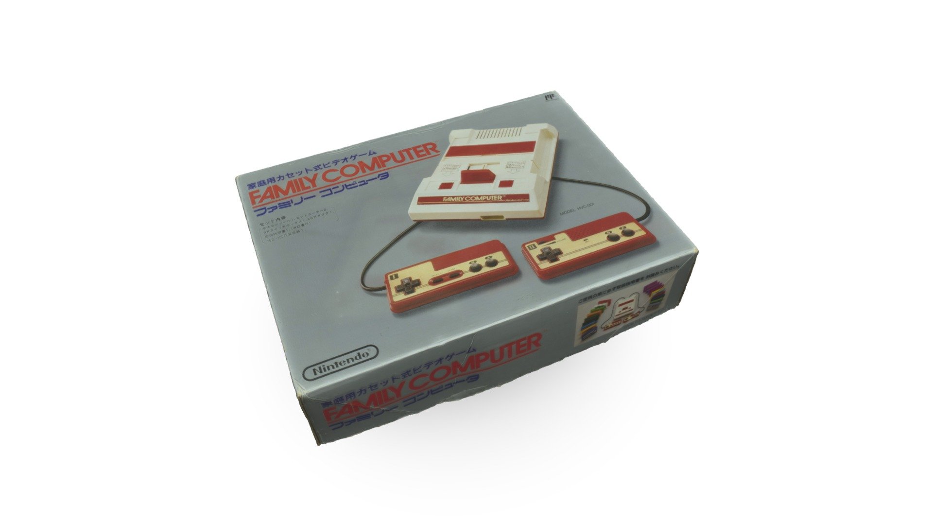 Nintendo Entertainment System (NES) - Download Free 3D model by Digital ...