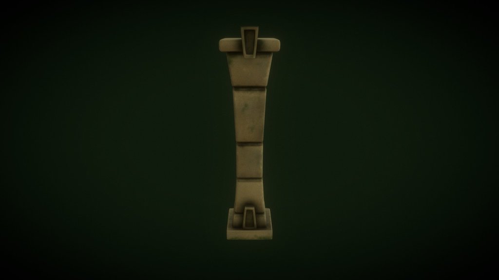 Stone Pillar - Download Free 3D model by Thomas.Osterhammel (@Thost ...