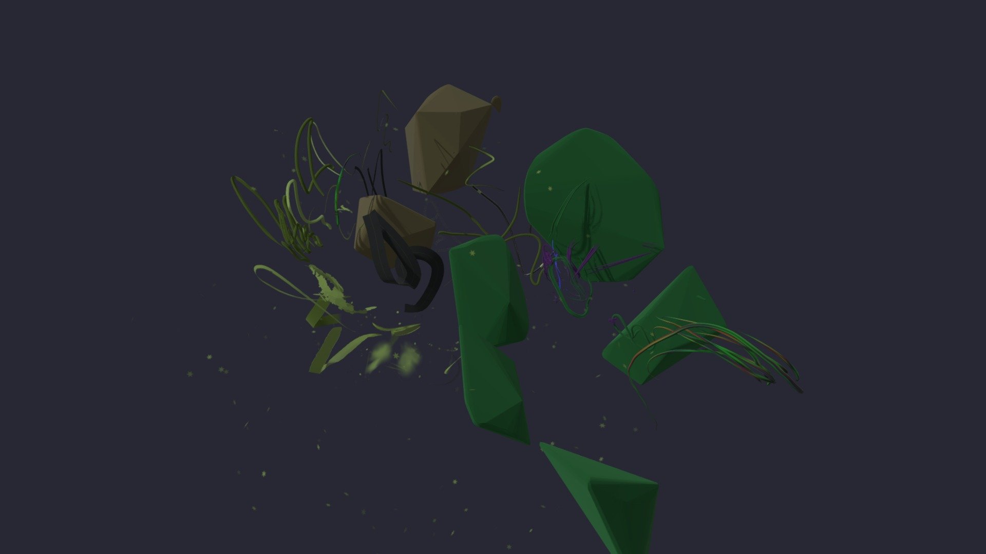 Tilt Brush Exploration - Download Free 3D model by lisek [c7ea790] - Sketchfab