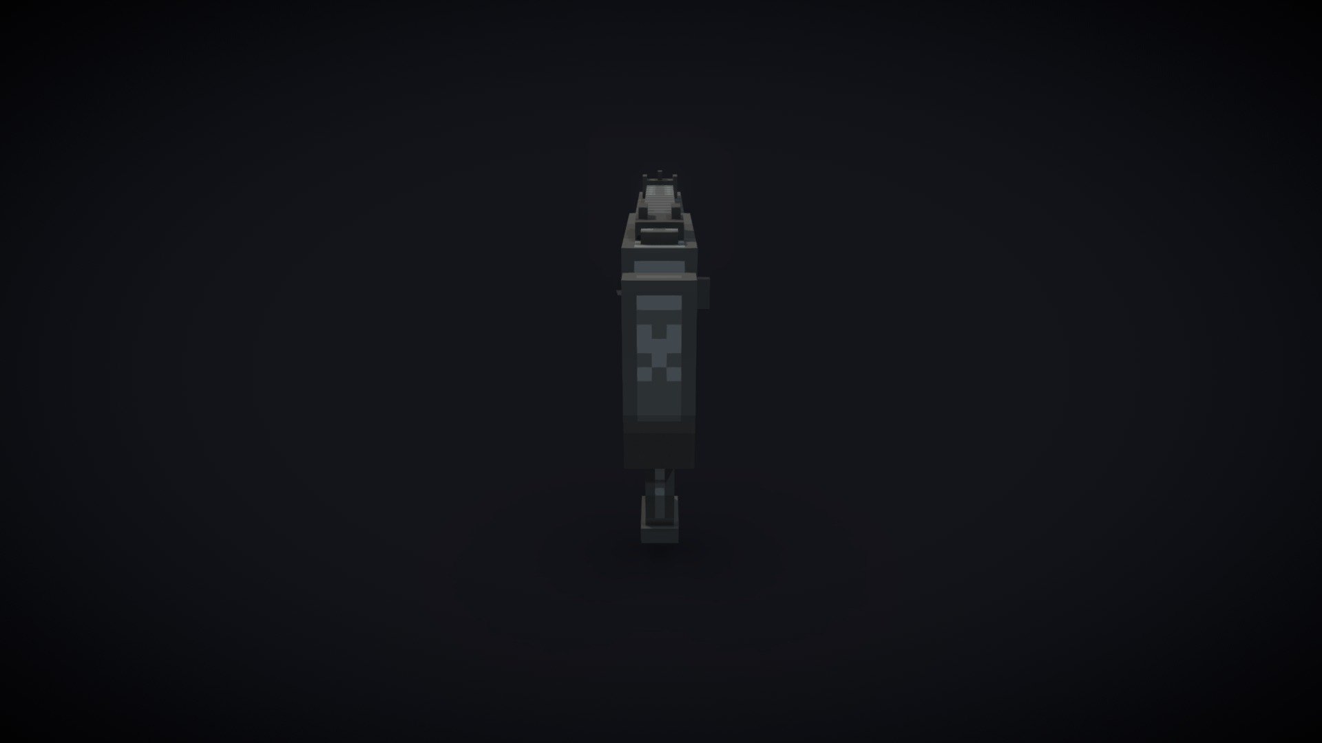 MP7 - Low Poly Pixel - 3D model by thegamingrt [c7eaa16] - Sketchfab