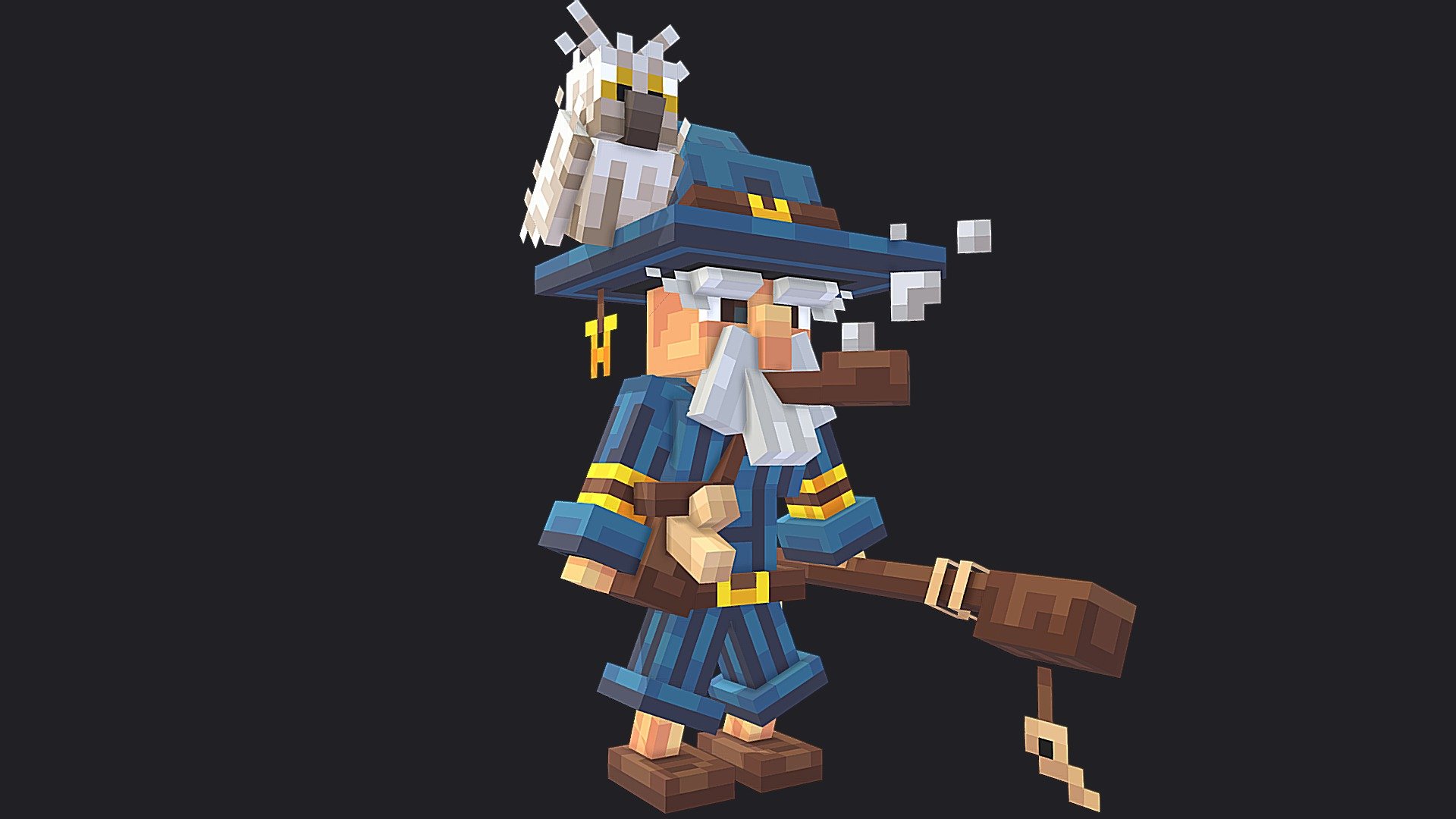 Wizard - 3D model by belka (@belka3) [c7eaa45] - Sketchfab
