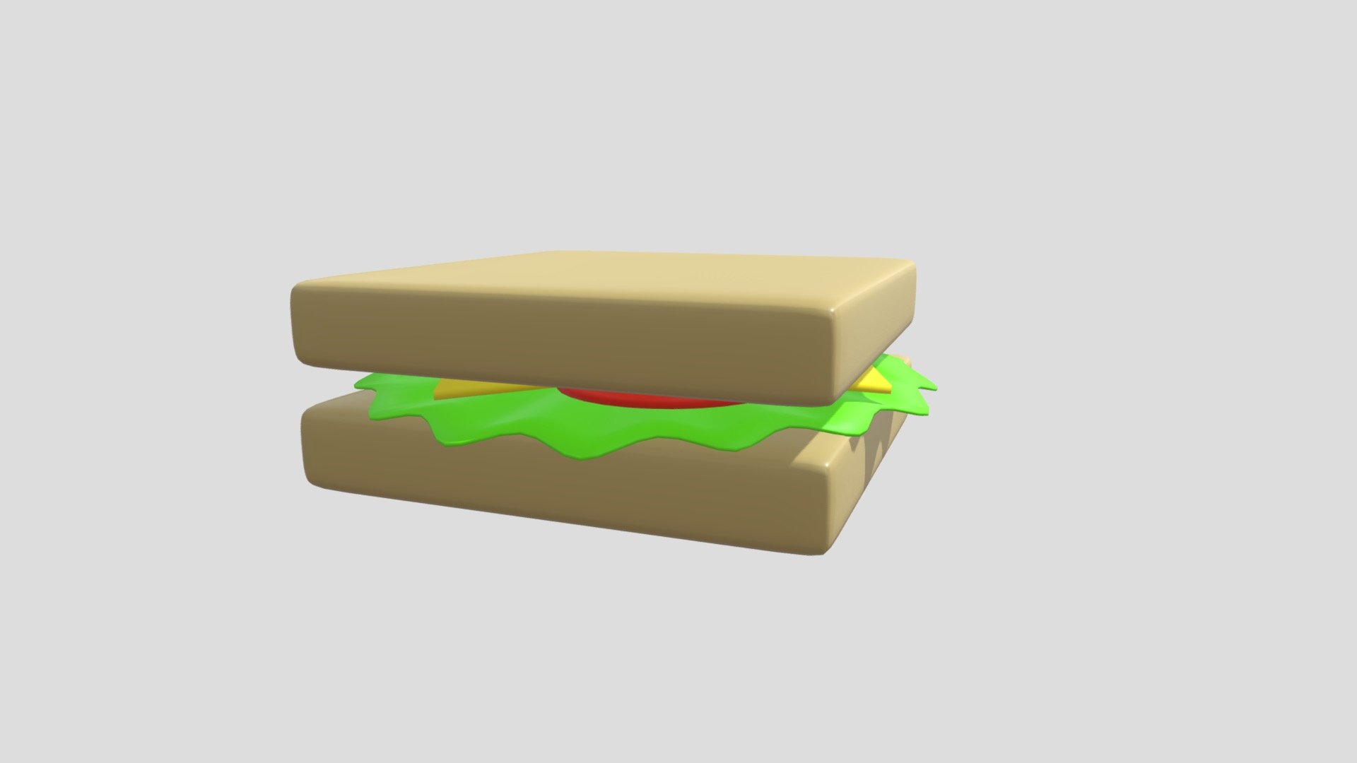 sandwich - Download Free 3D model by Mylom [c7eafdb] - Sketchfab