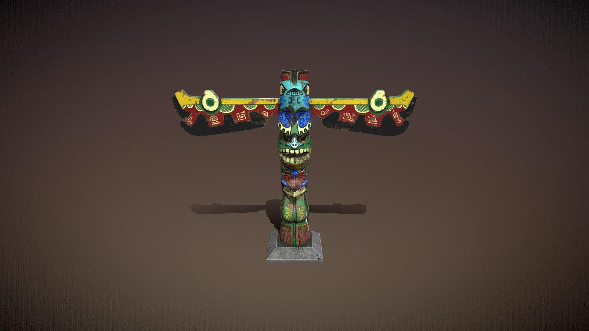 Totem Game Model - 3D model by Nitin Kapoor (@creativeleo) [c7ec038 ...