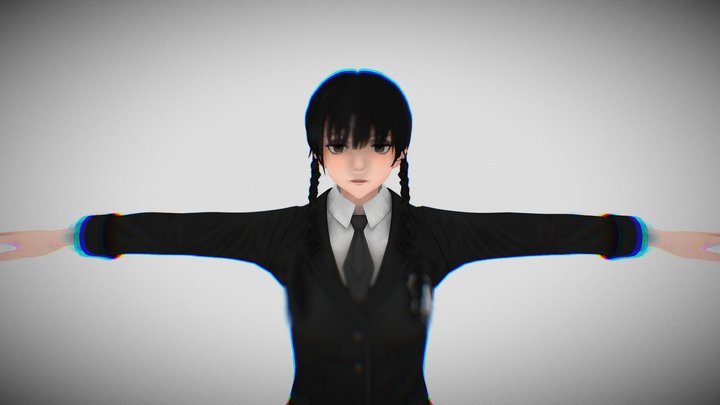 Wednesday 3D models - Sketchfab