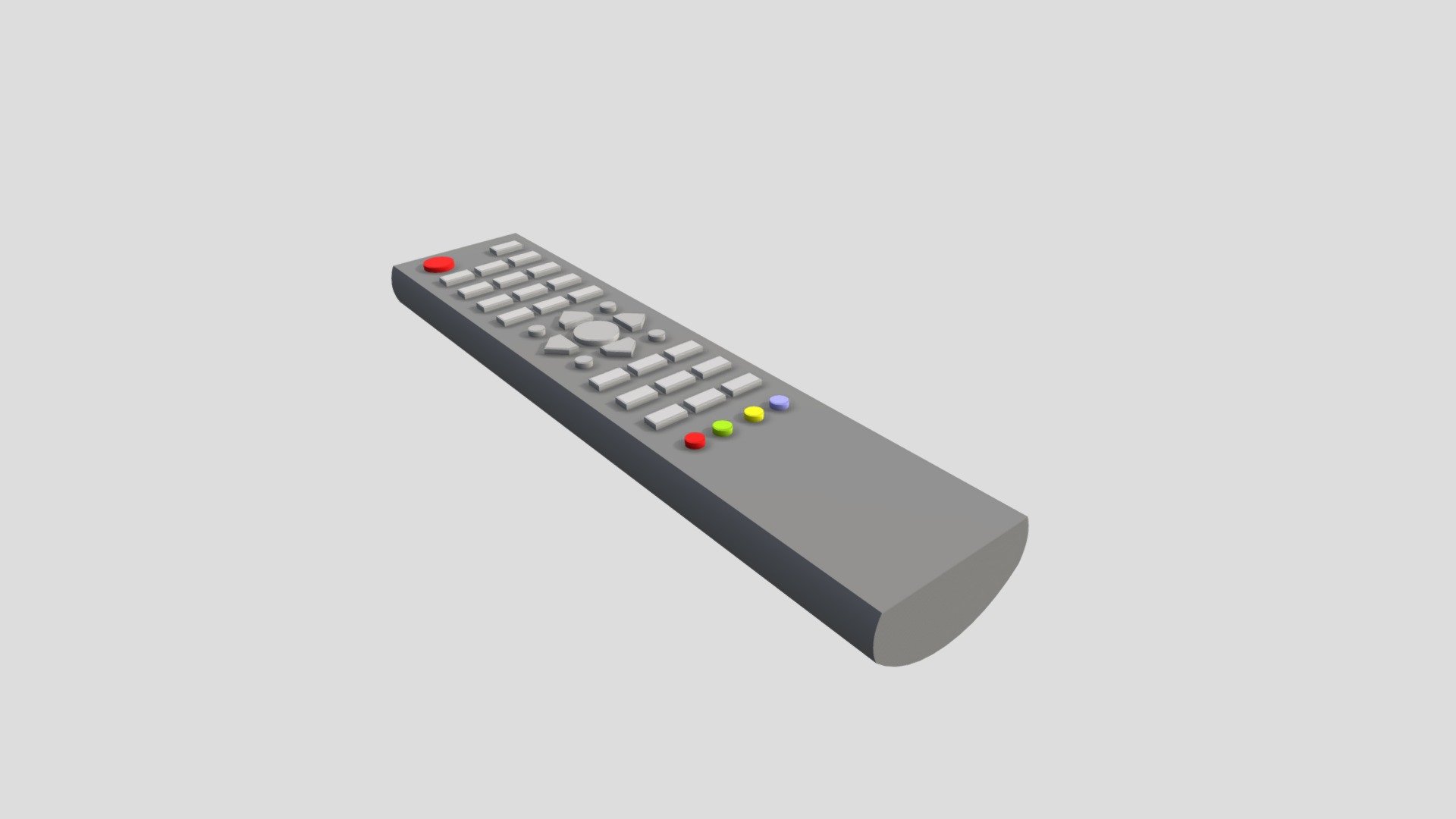 Remote Control - Download Free 3D model by budakbina [c7ec86e] - Sketchfab