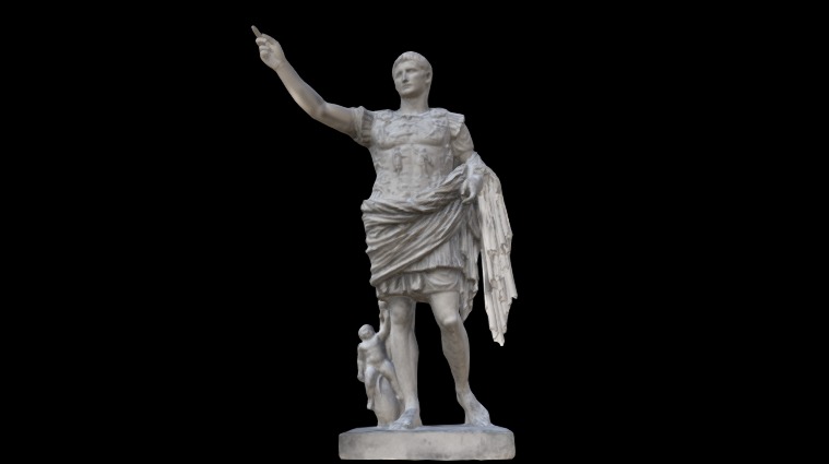 Augustus of Prima Porta [Erlangen Cast] - 3D model by Matthew Brennan ...