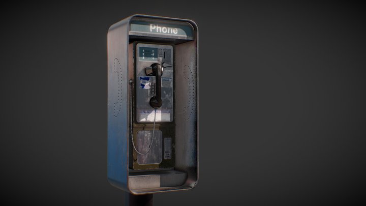 Phone-booth 3D models - Sketchfab