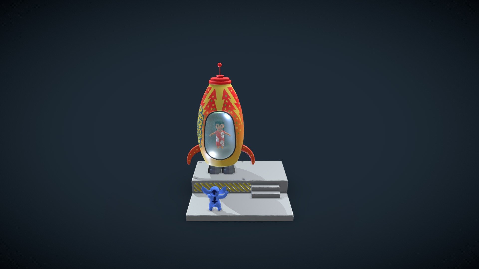 Cool Goodbye - 3D model by MaheTruffert [c7eebb4] - Sketchfab