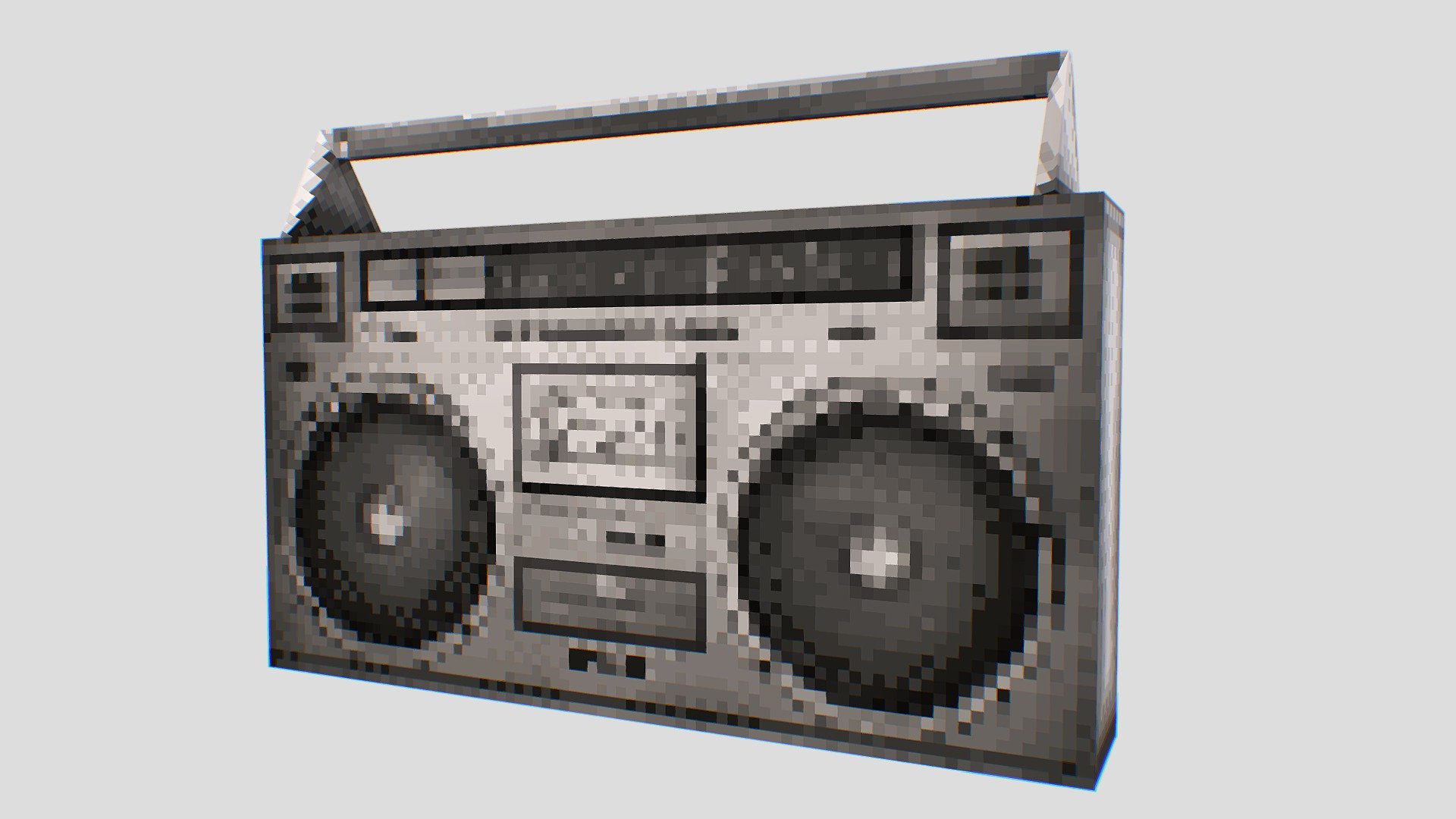 PS1 Style Asset - BoomBox - Buy Royalty Free 3D model by AaronMYoung ...