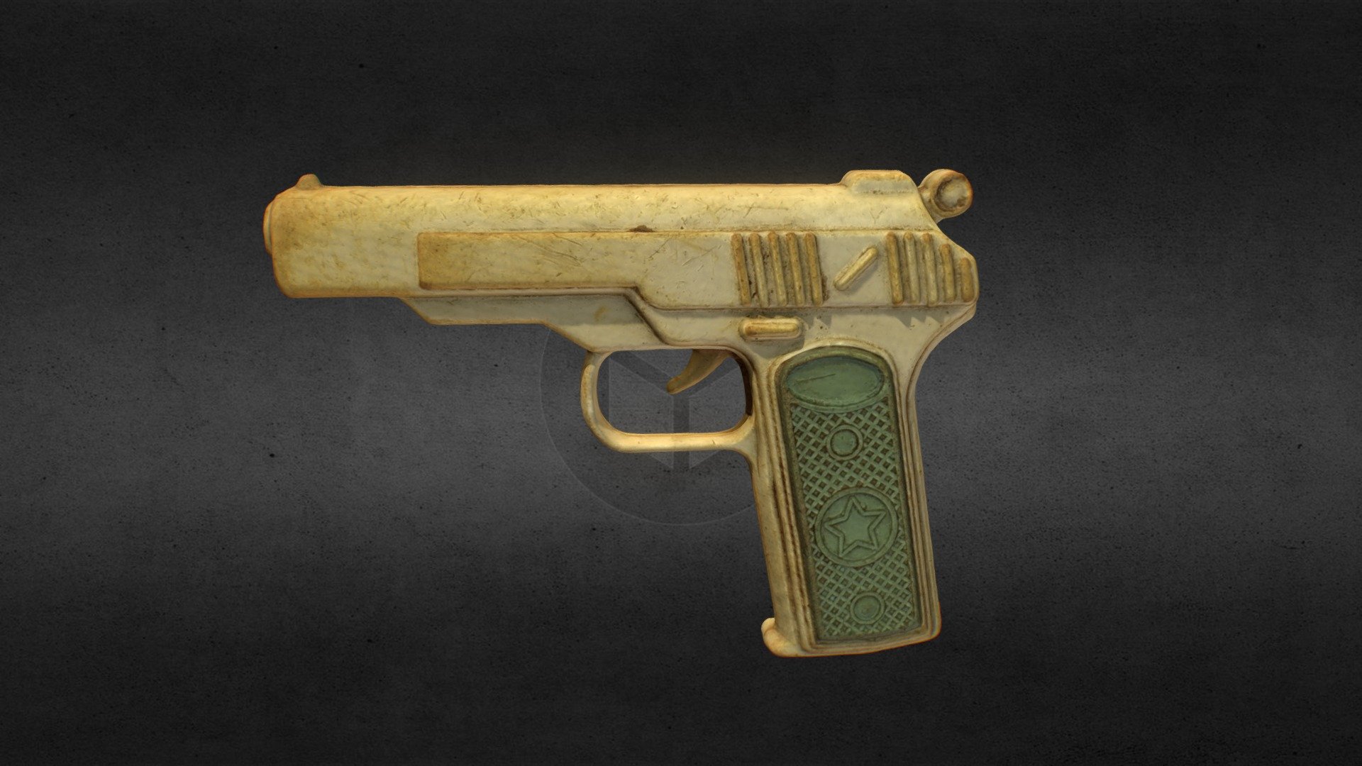 Old USSR Soviet Plastic Toy Gun Pistol Scan - 3D model by Skeptic ...