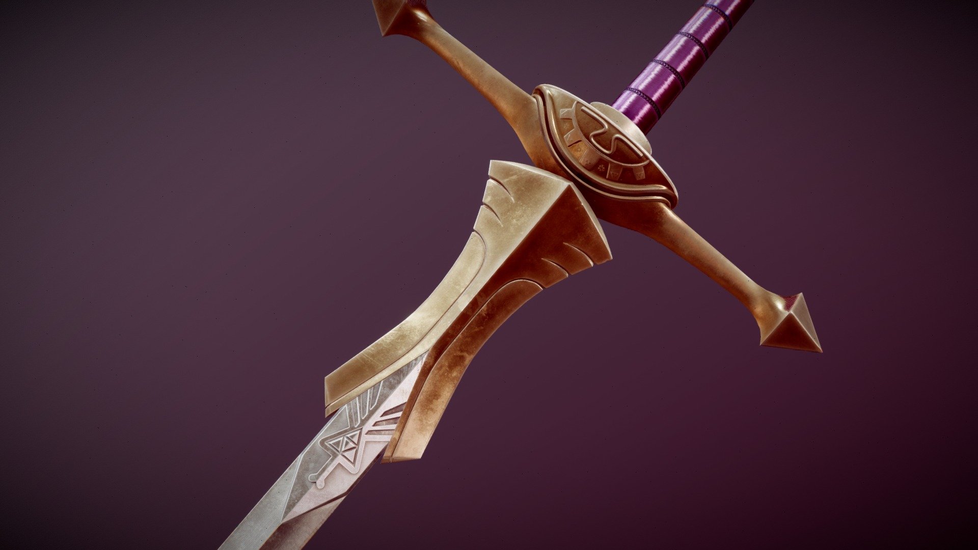 Princess Zelda's Sword - Download Free 3D model by Nicholas Spidel ...